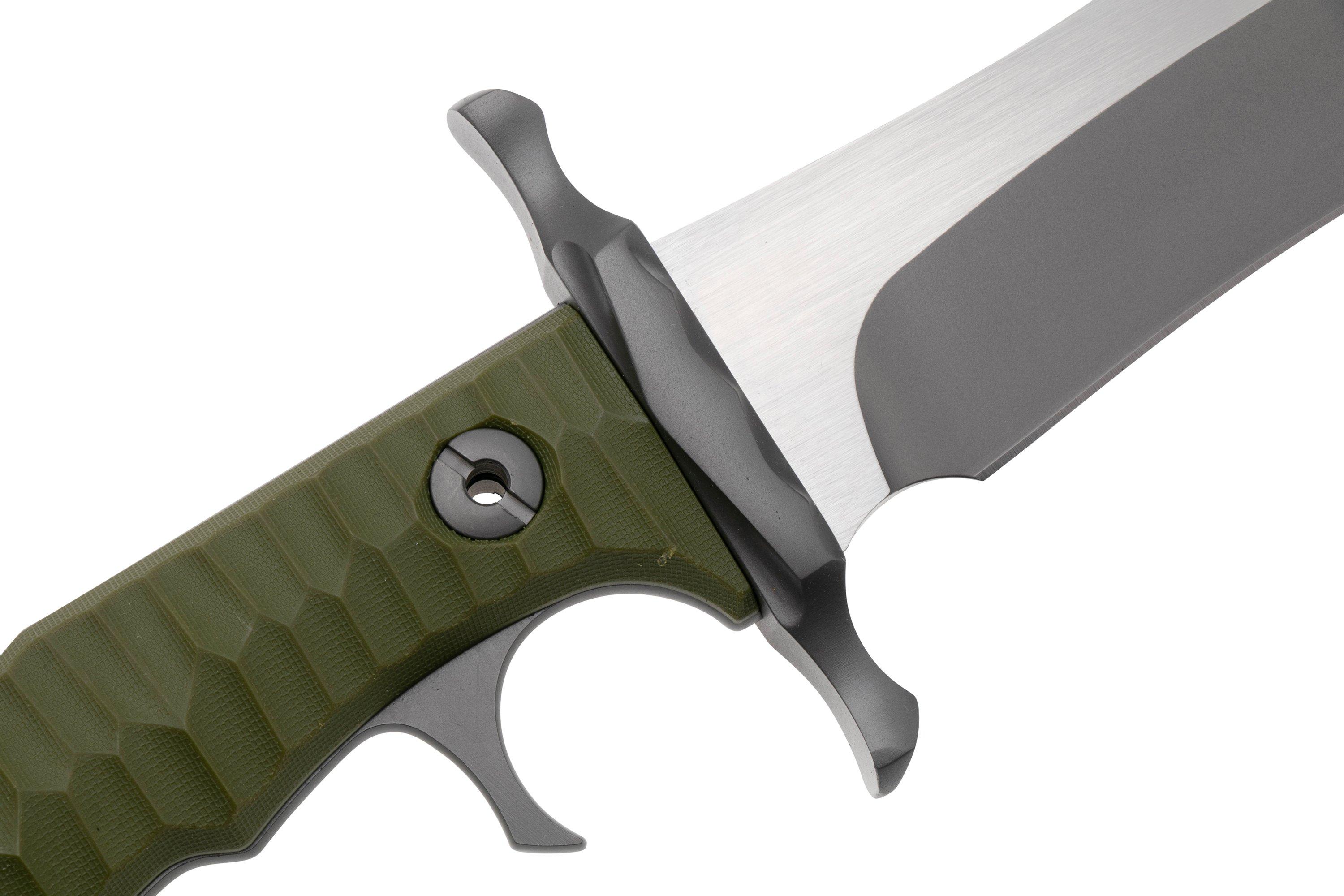 Rambo Last Blood 9415 Heartstopper Two Tone 7Cr17, Green Composite ...