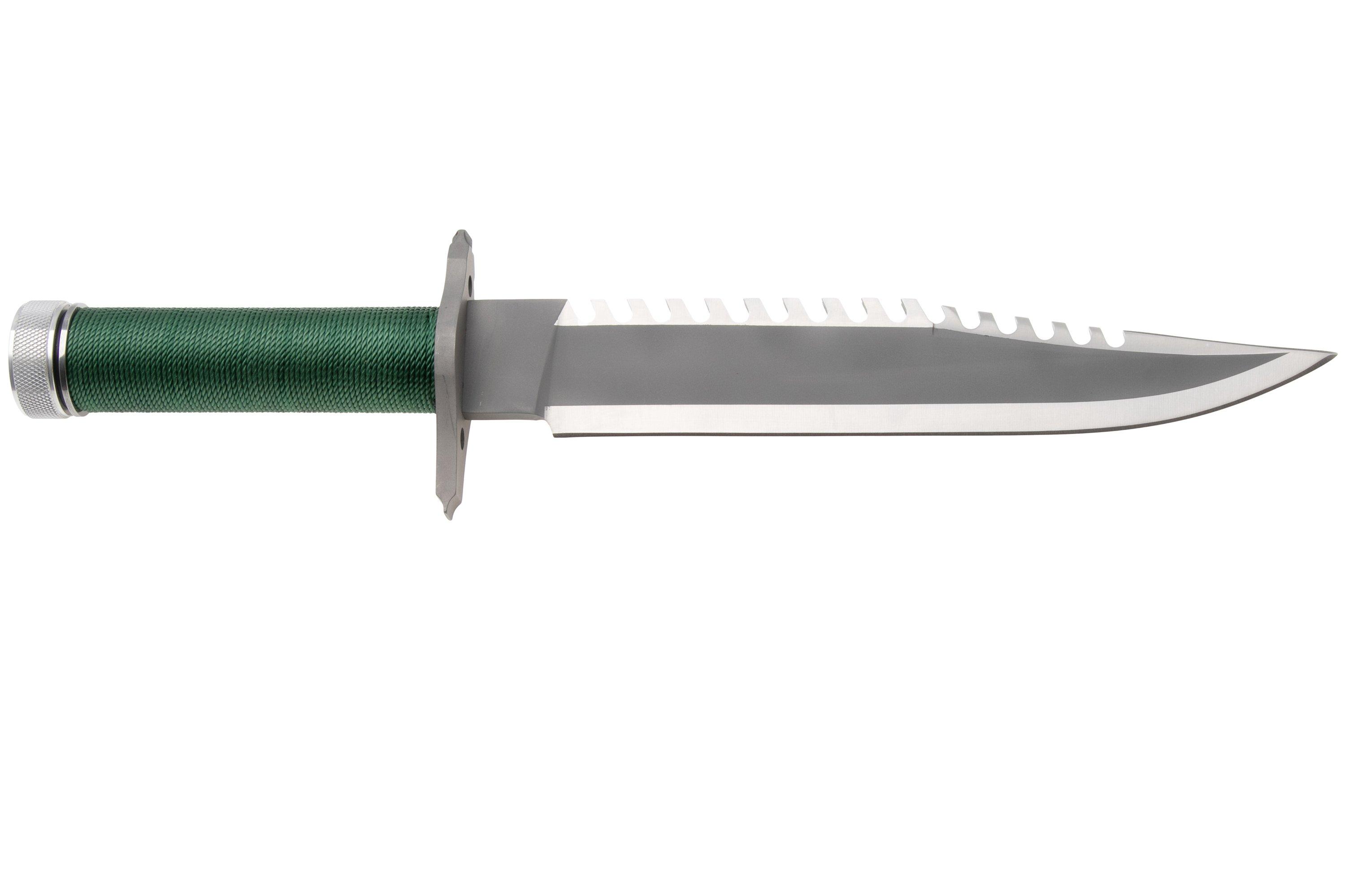 Rambo First Blood 9423 Signature Edition met survival kit, vaststaand ...