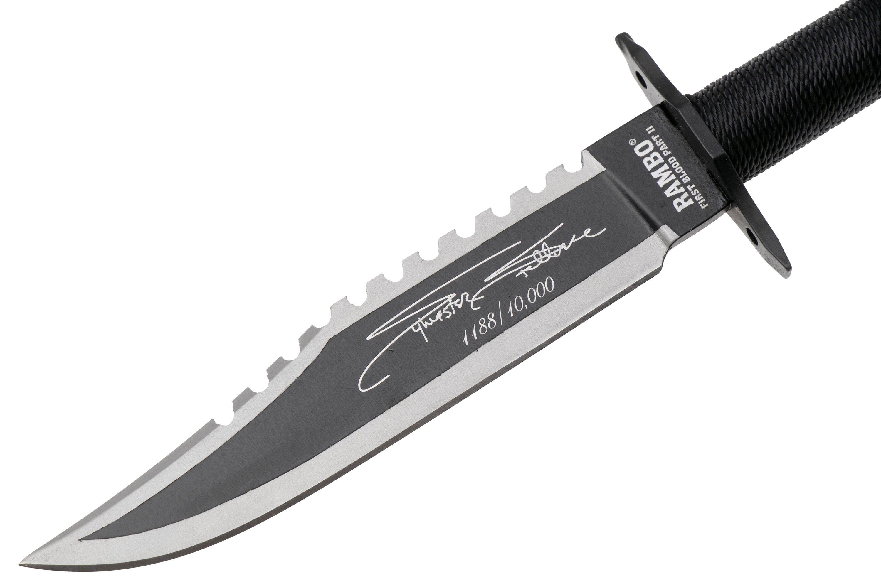 Rambo First Blood Part II 9432 Mini Sylvester Stallone Signature ...