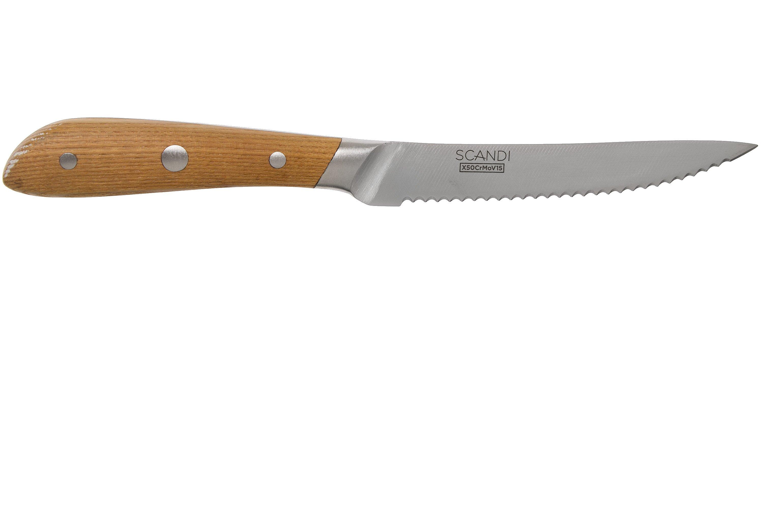 Richardson Sheffield Scandi 09500P571BR4 4-piece steak knife set ...