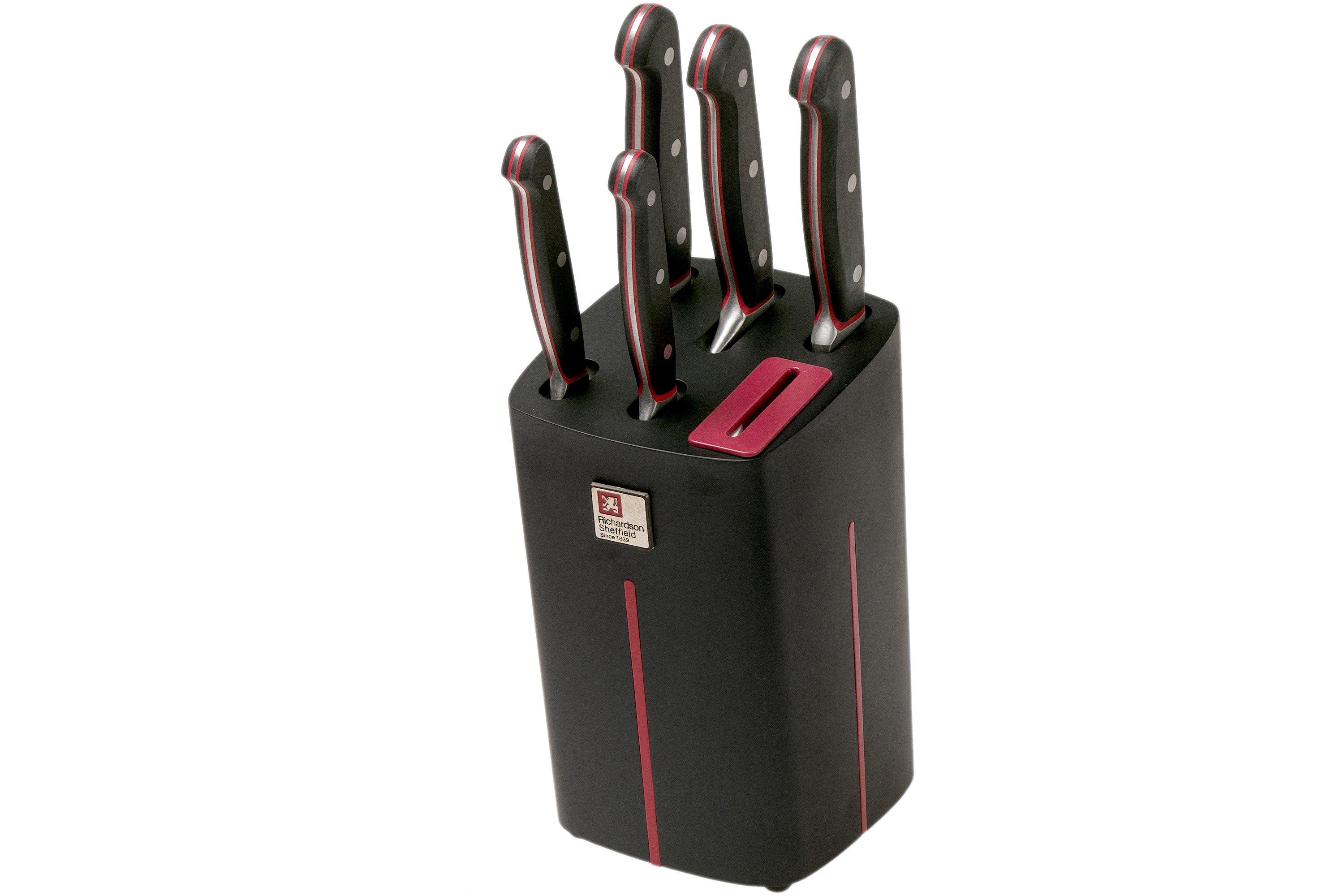 Richardson Sheffield Velocity 123BFK513K20 5-piece knife set ...