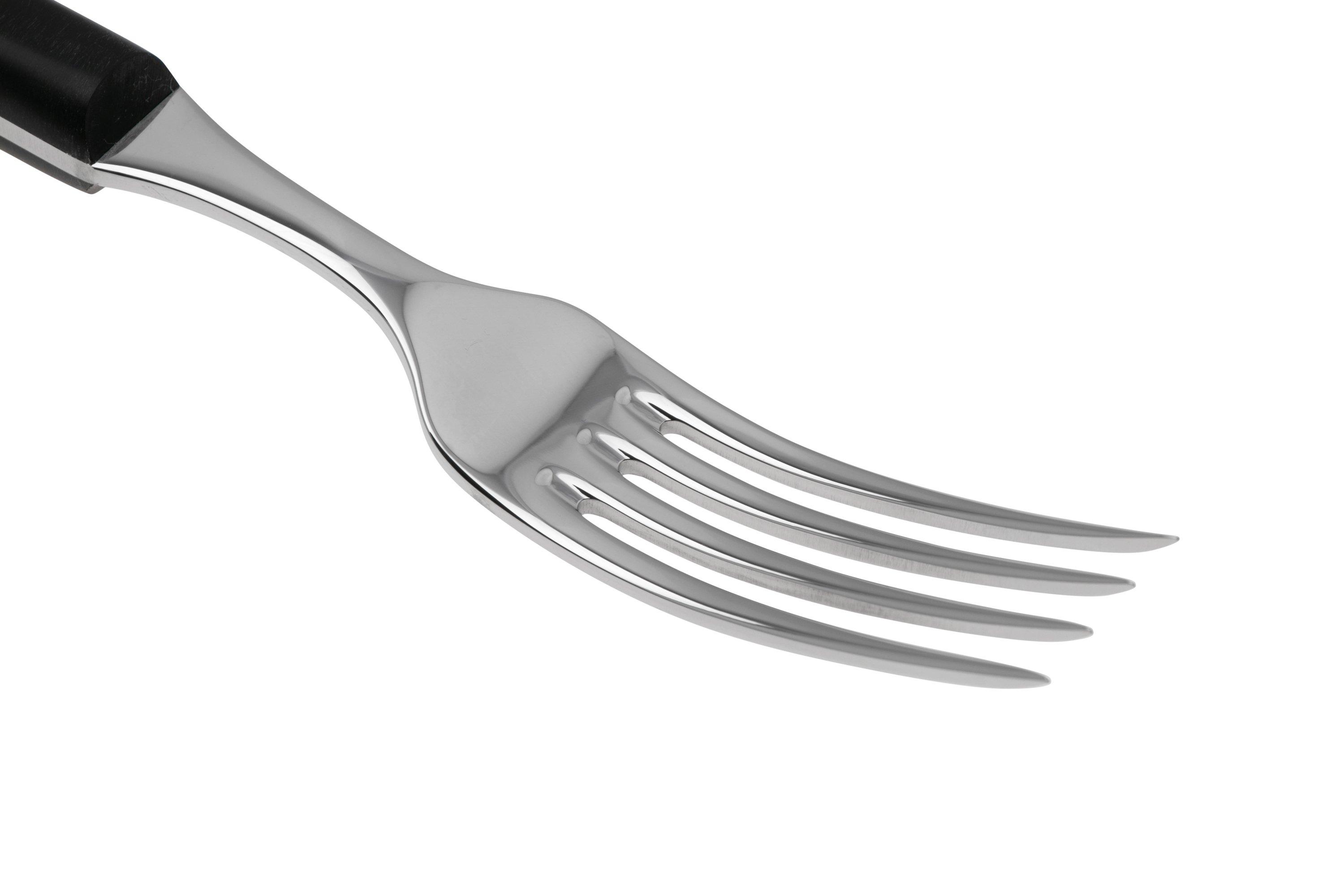 Robert Herder Fork Slim 2407000650500, 18/10 acier inoxydable, POM, fourchette de table ...