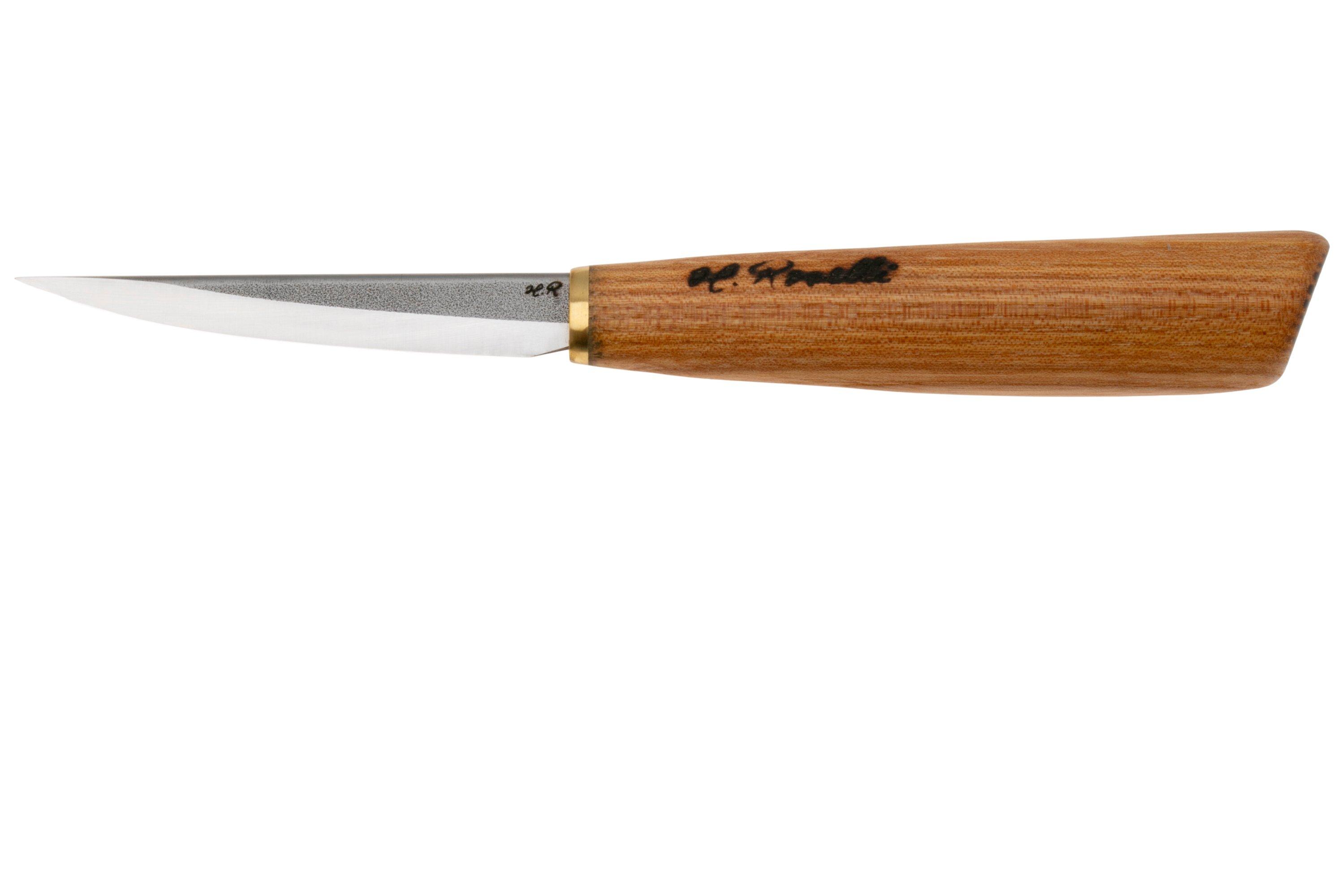 Roselli Carving knife RIR112D Carbon Steel, Red Elm, woodcarving knife ...