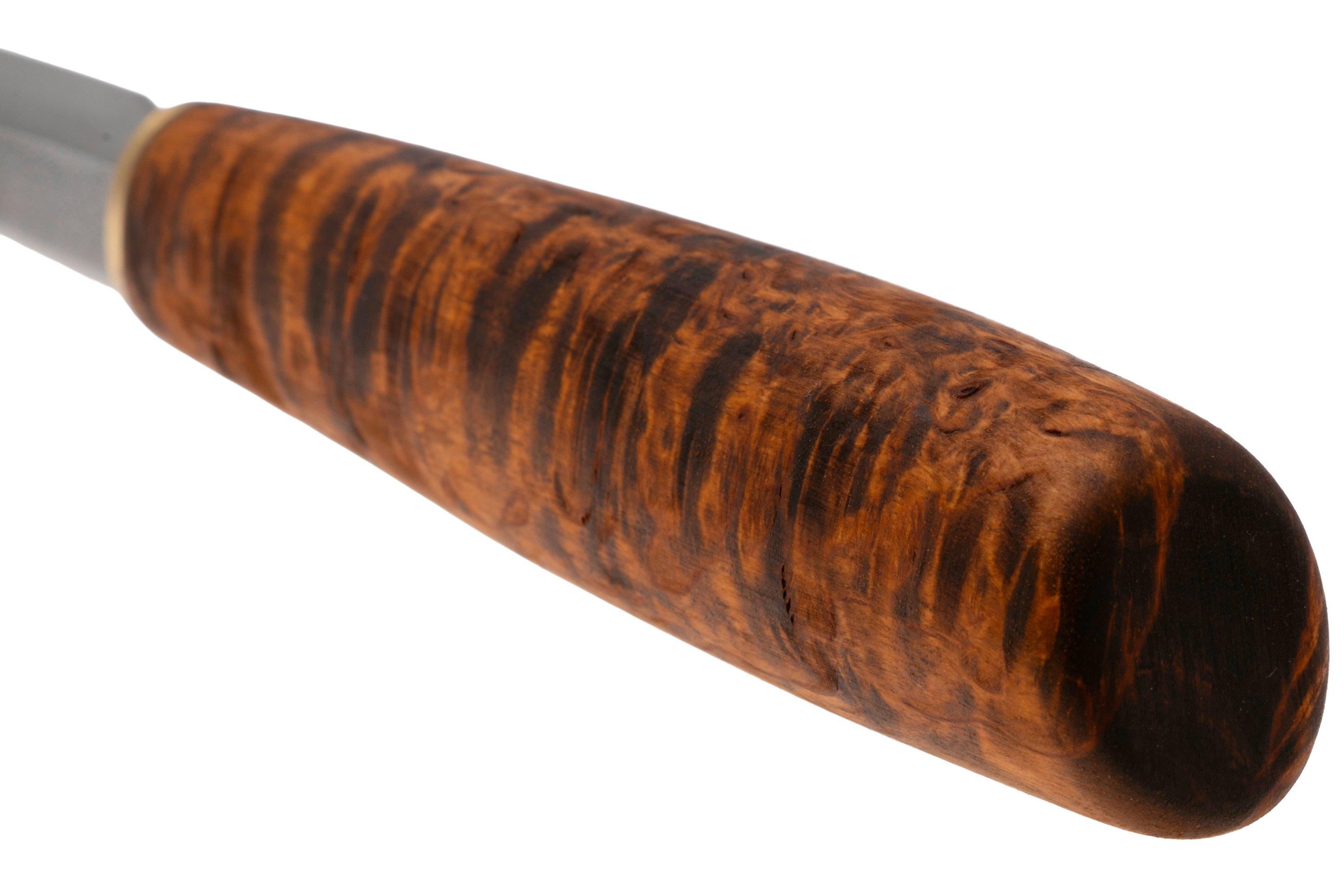 Roselli Carving knife RIR112 Carbon Steel, Curly birch, coltello da ...