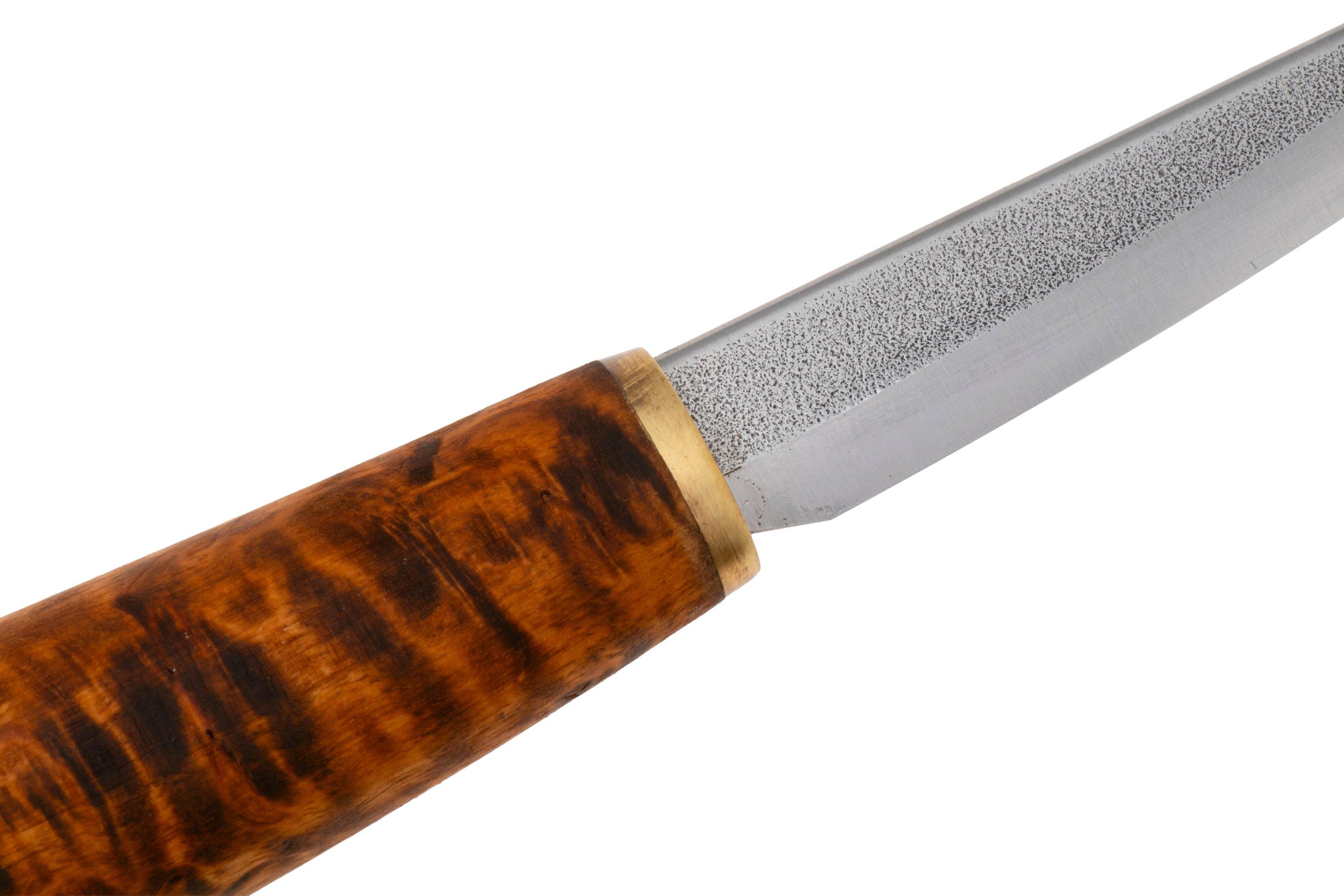 Roselli Carving knife RIR112 Carbon Steel, Curly birch, woodcarving ...