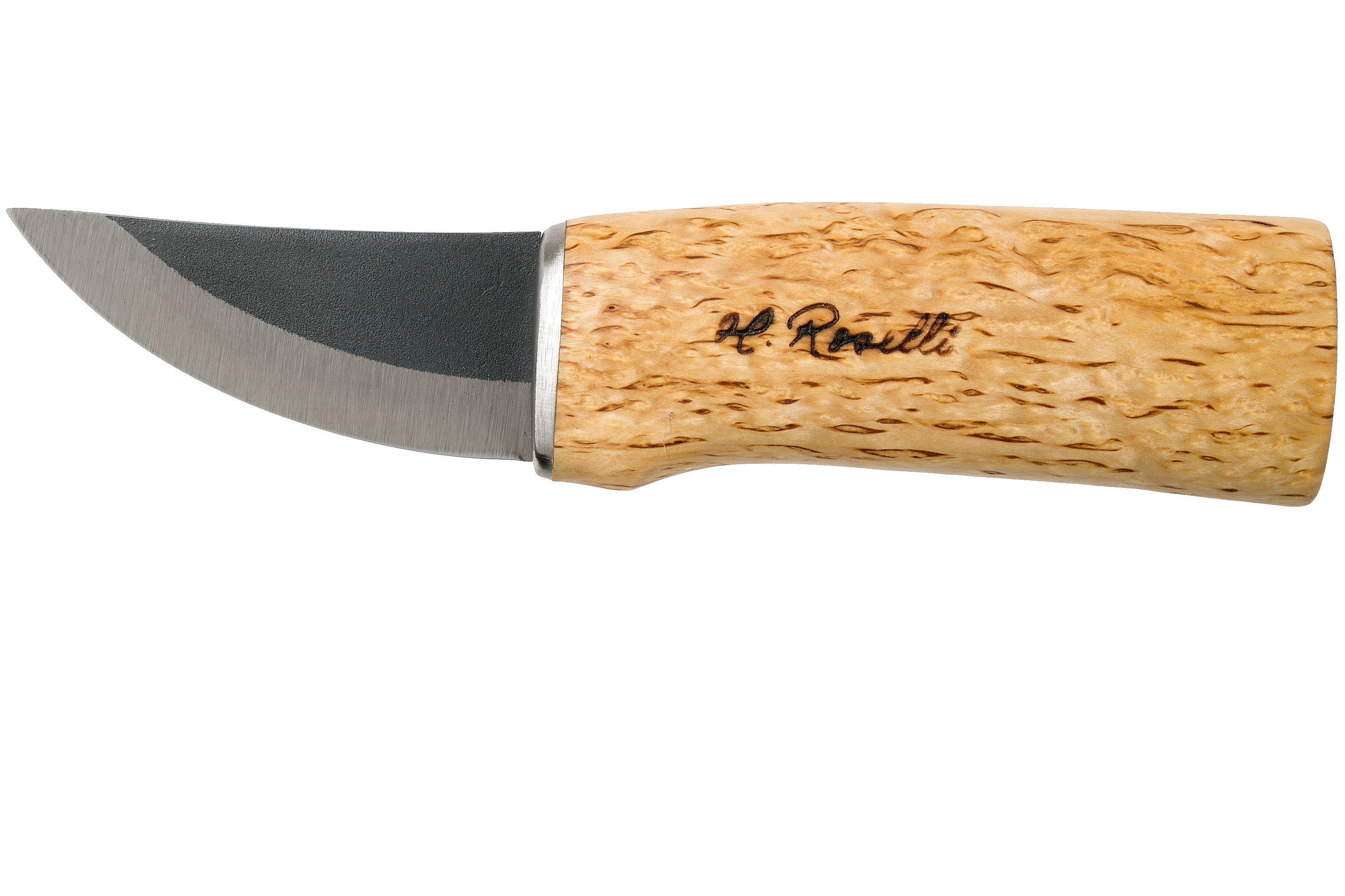 Roselli Grandfather Knife R120 fodero in pelle, coltello outdoor | Fare ...