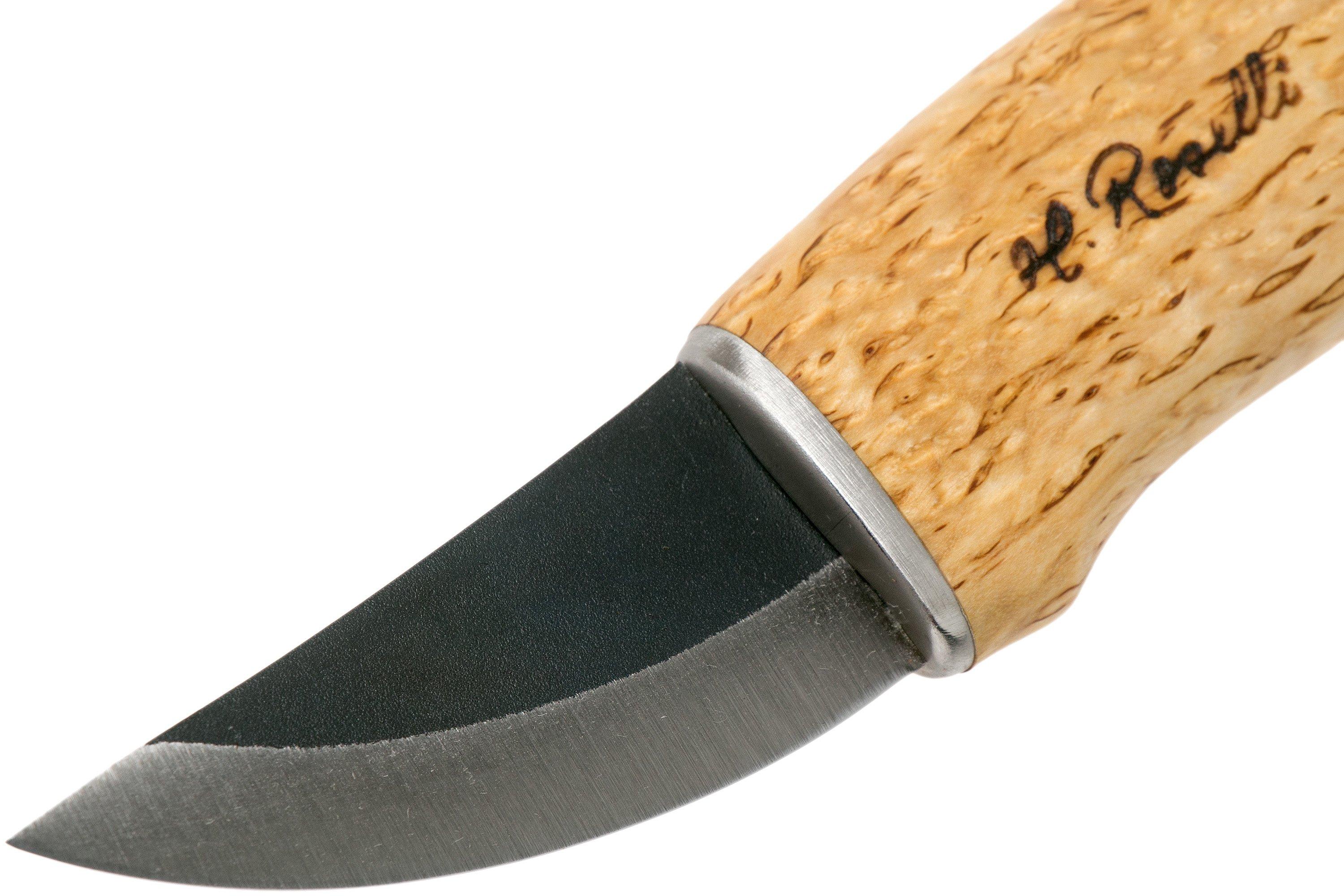 Roselli Grandfather Knife R120 leather sheath, outdoor knife ...
