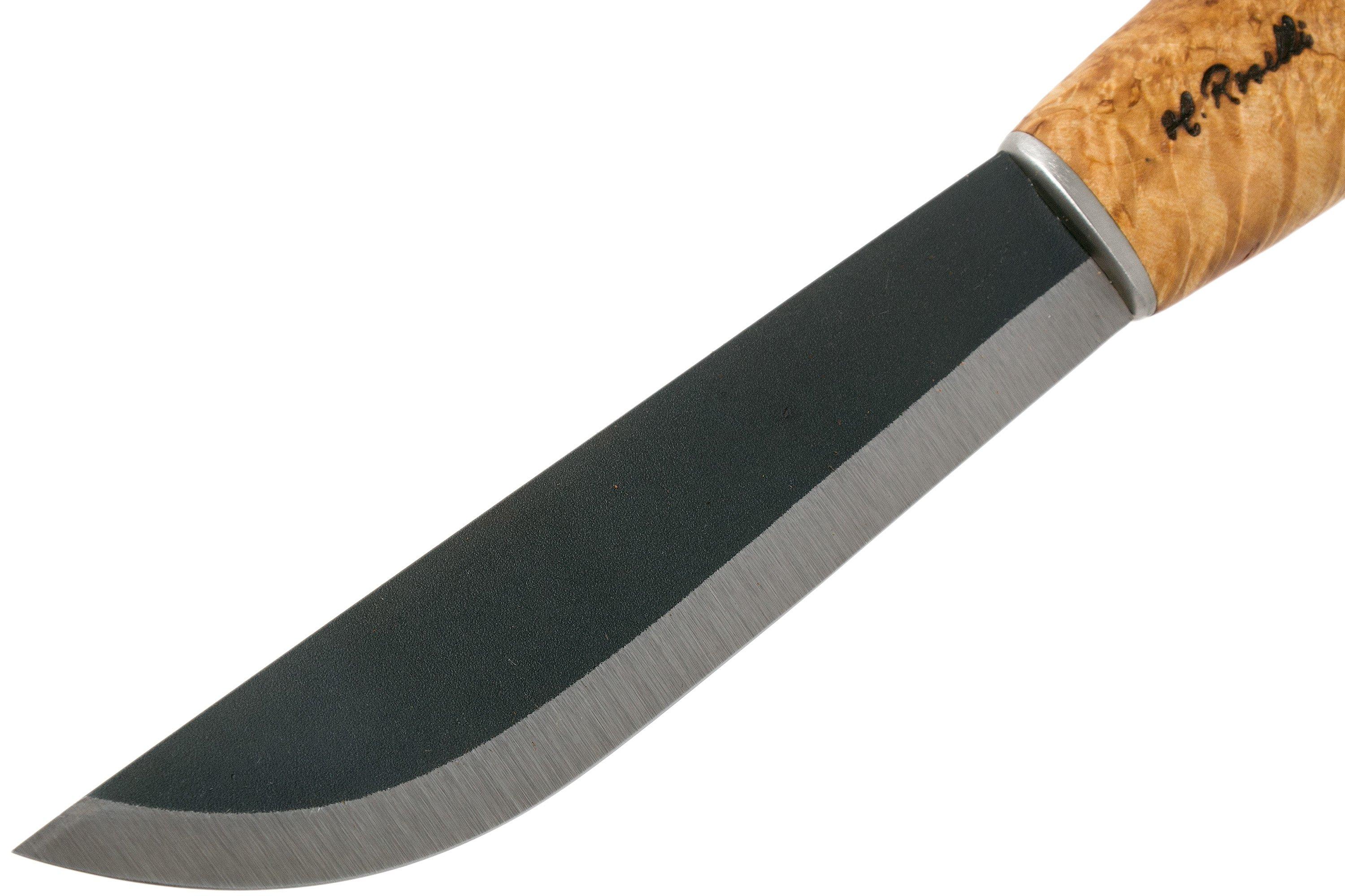 Roselli Big Leuku Knife R150 leather sheath, outdoor knife ...