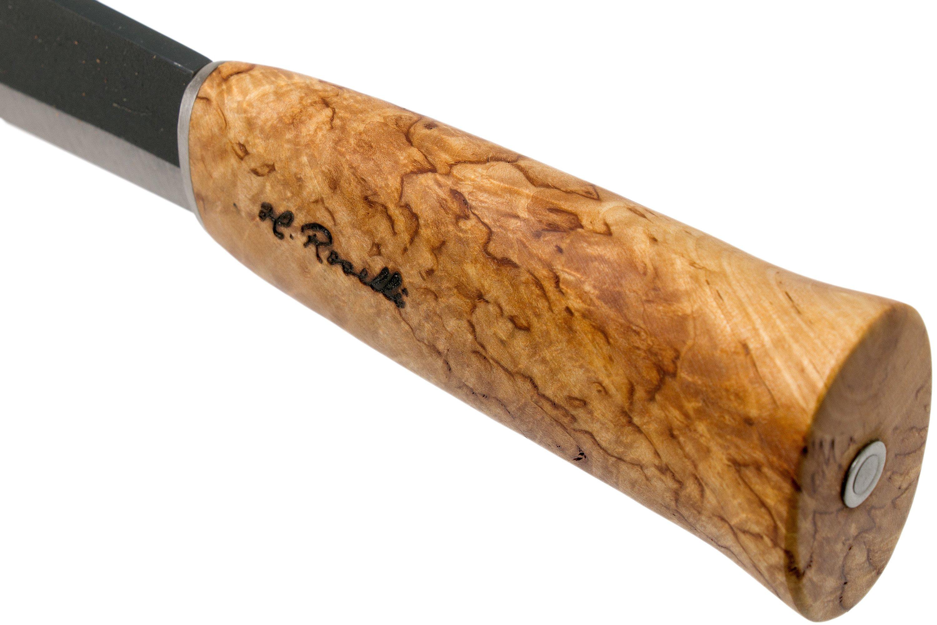 Roselli Big Leuku Knife R150 leather sheath, outdoor knife ...