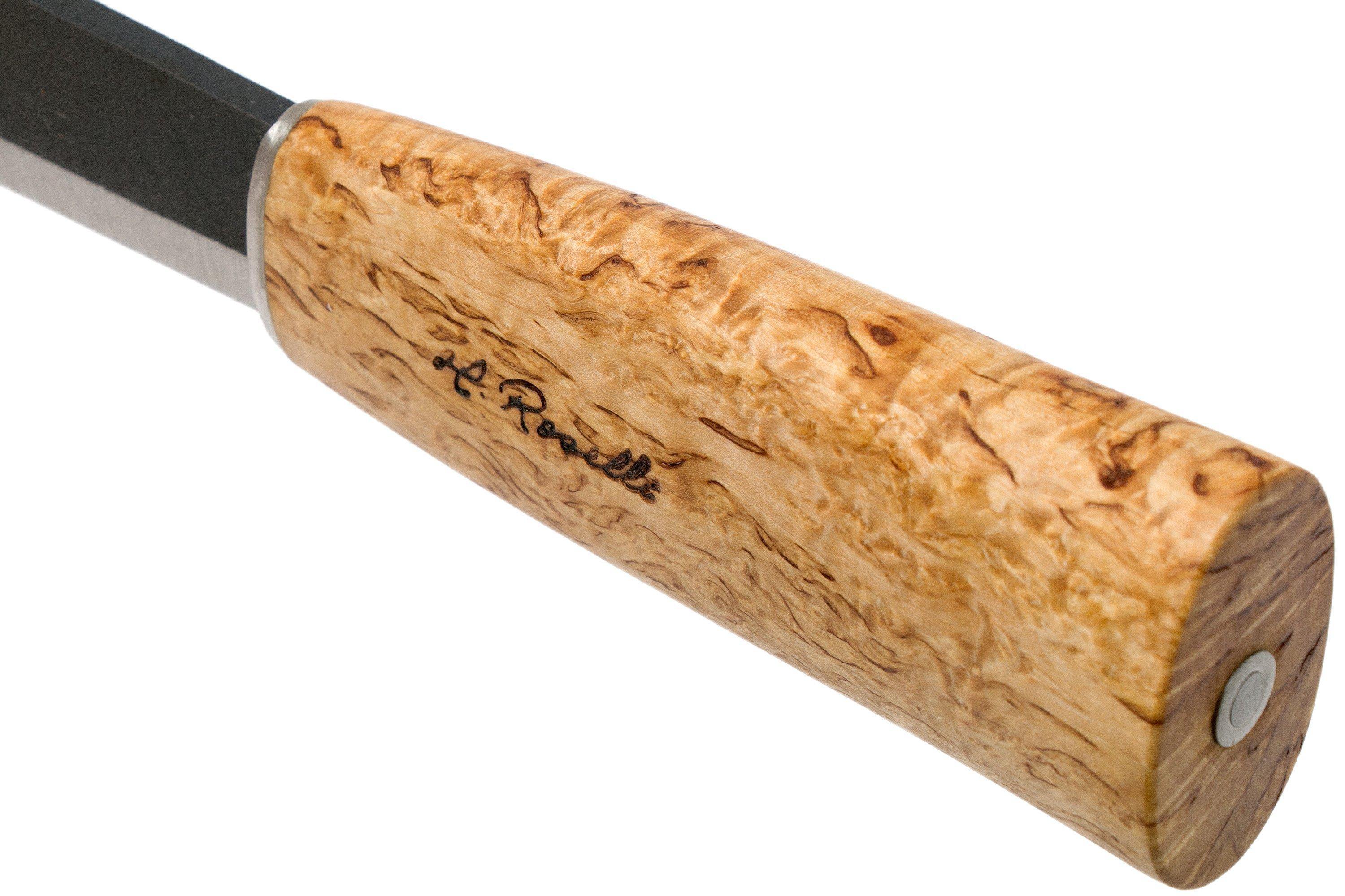 Roselli Small Leuku Knife R151 fodero in pelle, coltello outdoor | Fare ...