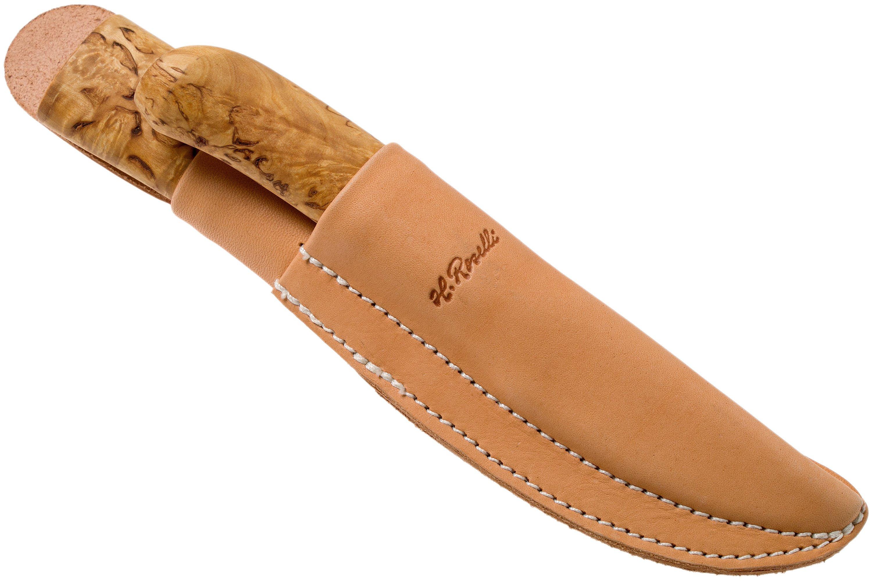 Roselli Hunting Knife & Carpenter Knife R190 leather sheath, combo set ...