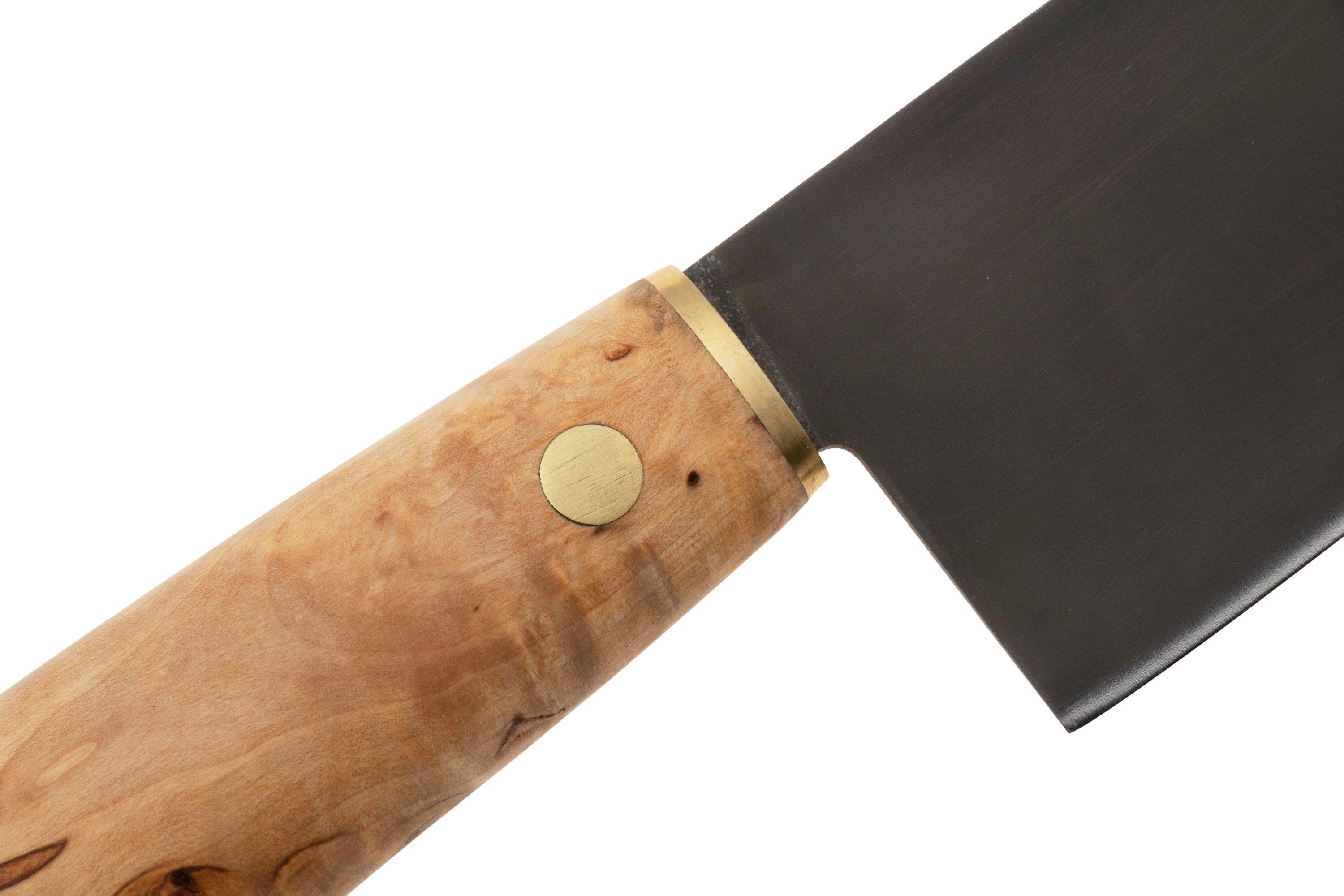 Nóż santoku Roselli Santoku Knife R760 Carbon Steel, Curly Birch, 16 cm ...