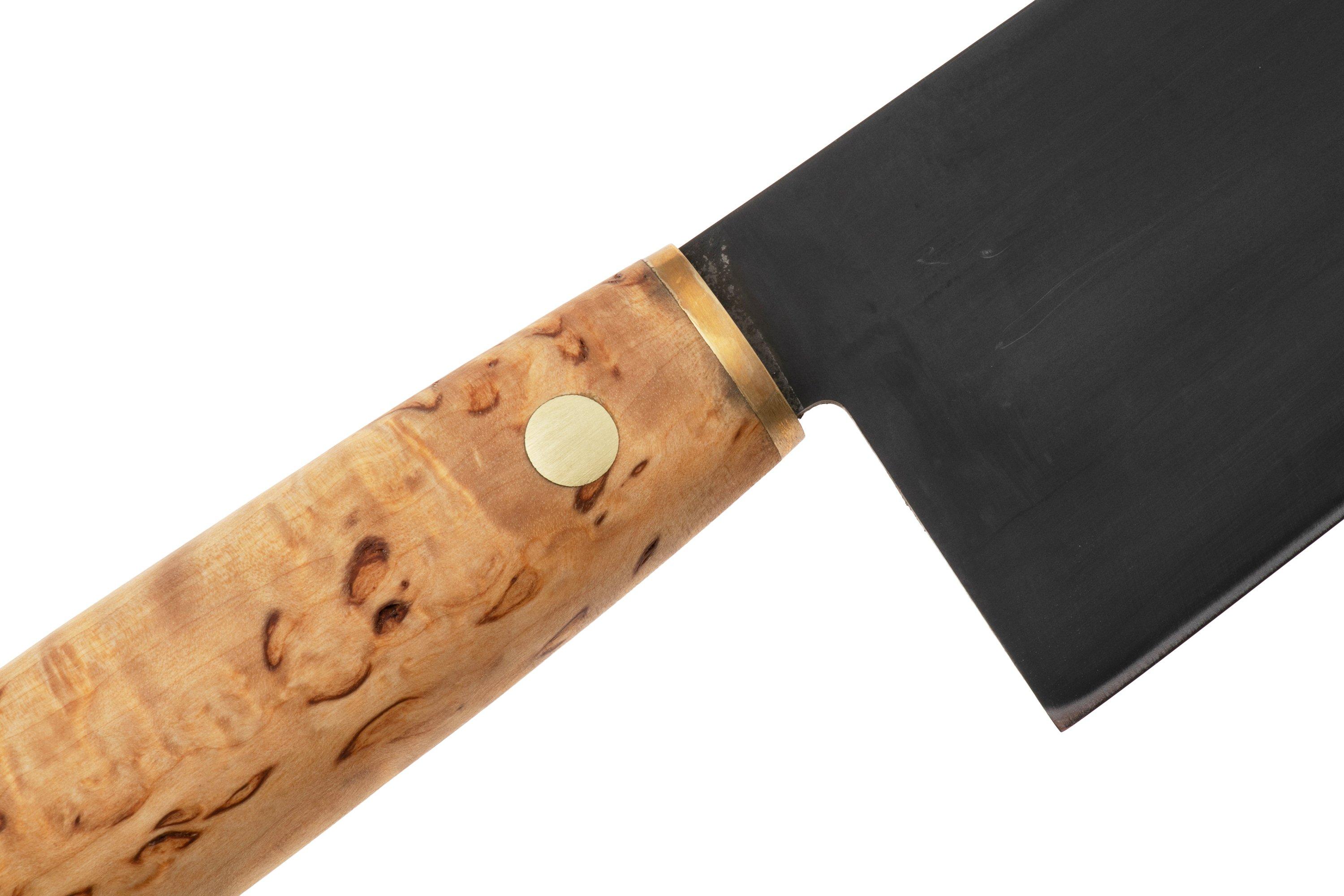 Roselli Gyuto Chef Knife R770 Carbon Steel, Curly Birch, chef's knife ...