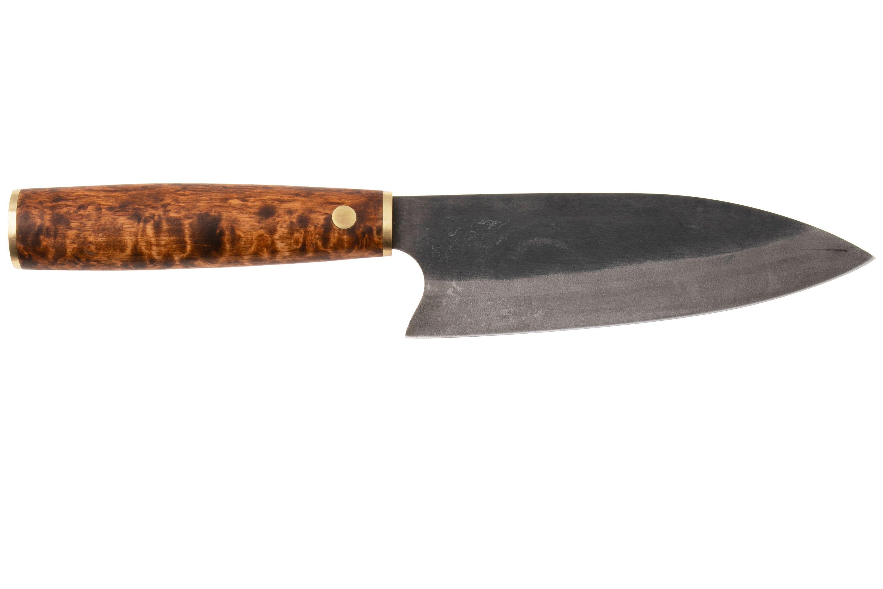 Roselli Santoku Knife RW760D UHC, Stained Curly Birch, santoku, 16 cm ...