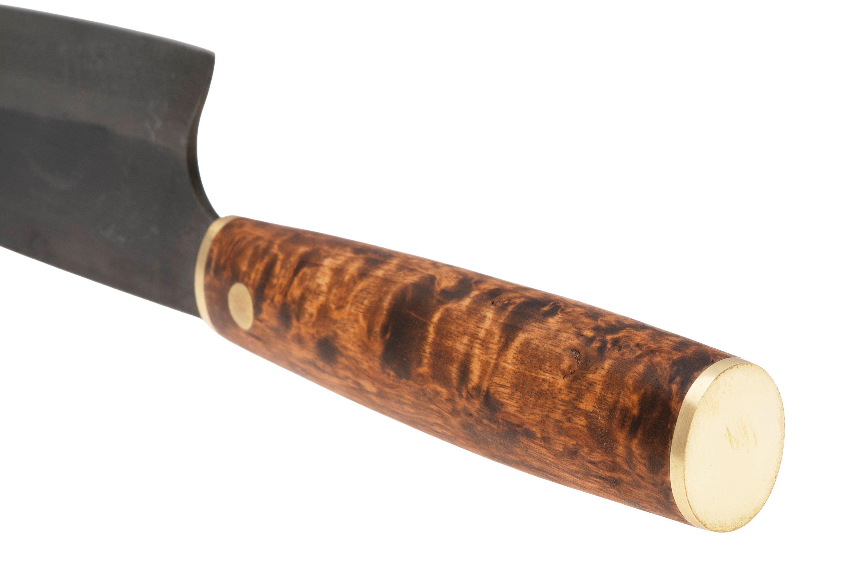 Roselli Santoku Knife RW760D UHC, Stained Curly Birch, santoku, 16 cm ...