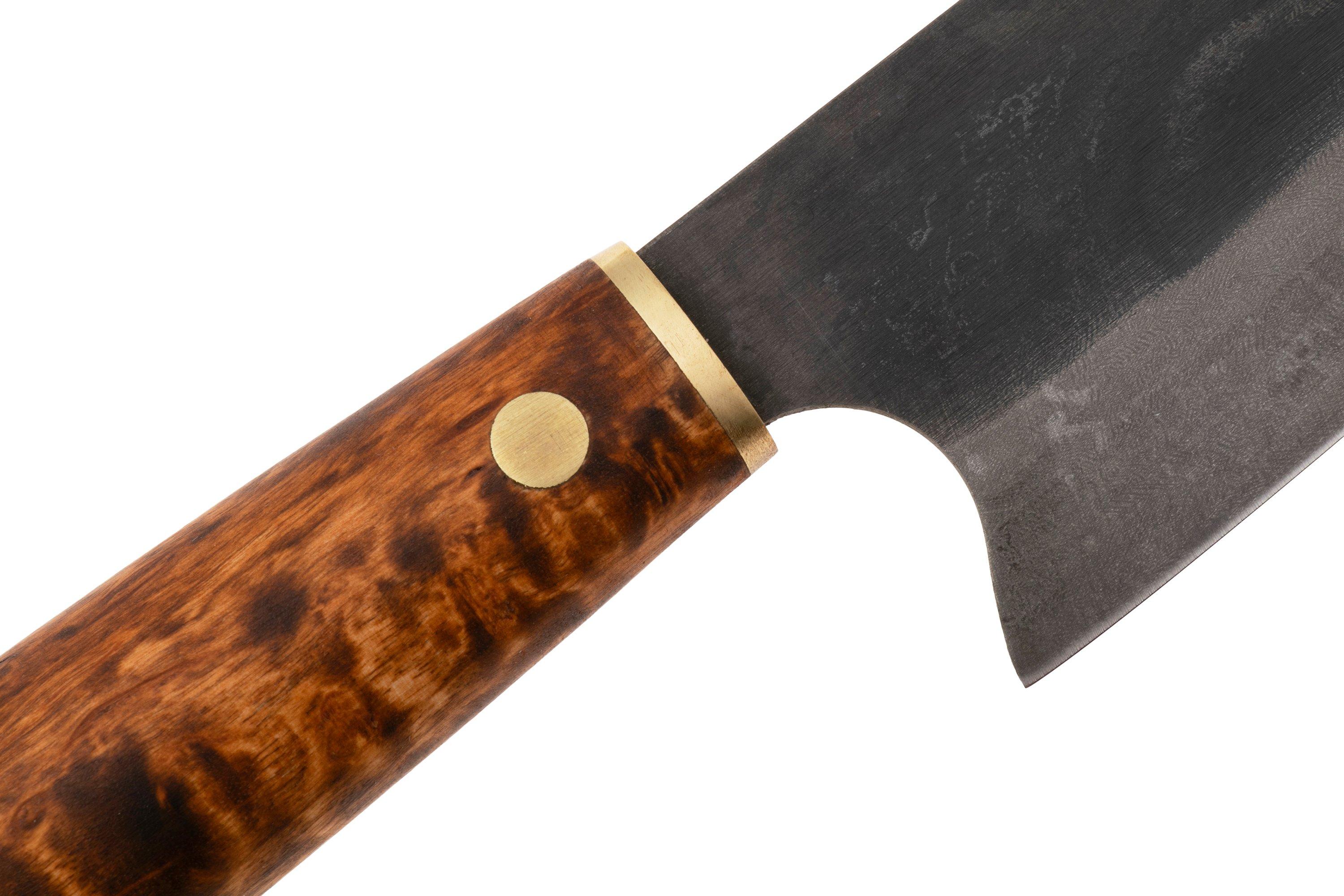 Roselli Santoku Knife RW760D UHC, Stained Curly Birch, santoku, 16 cm ...