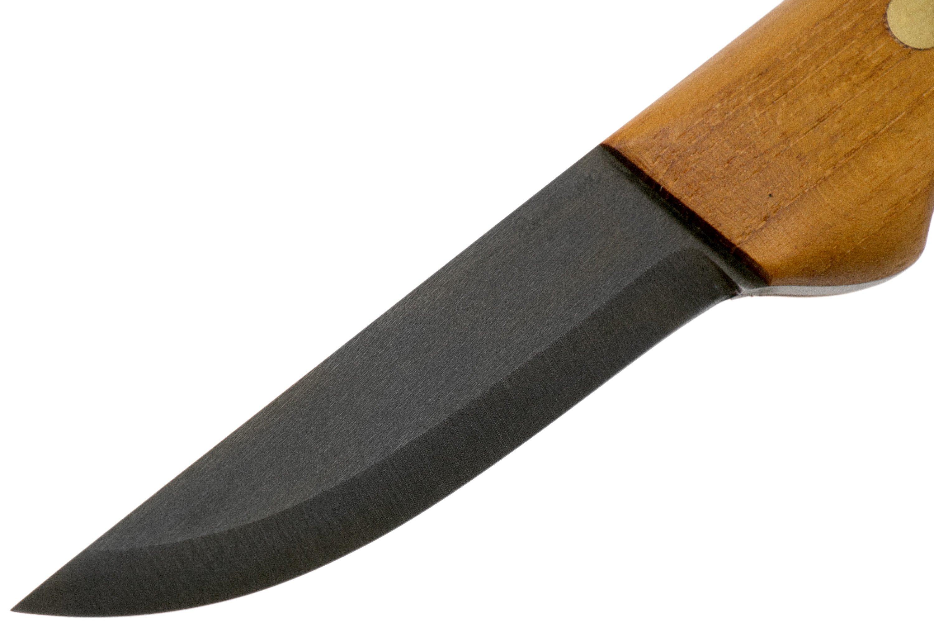 Roselli Big Heimo 4” Knife UHC RW40 leather sheath, outdoor knife ...