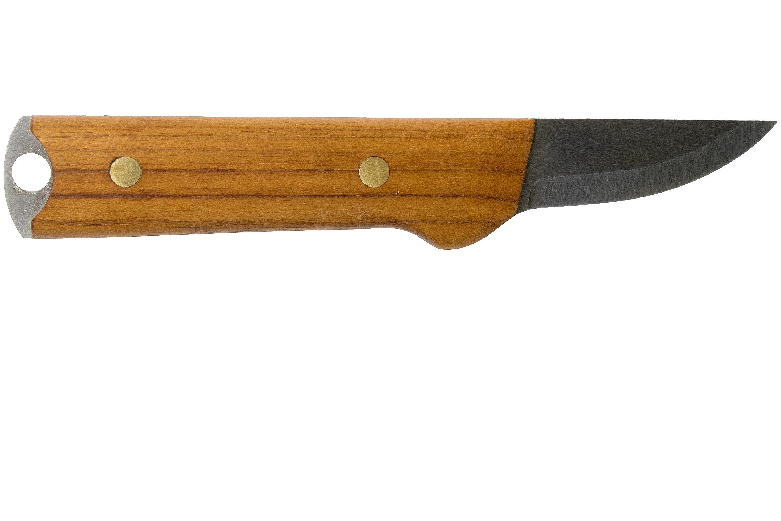 Roselli Small Heimo 3” Knife UHC RW41 leather sheath, outdoormes ...