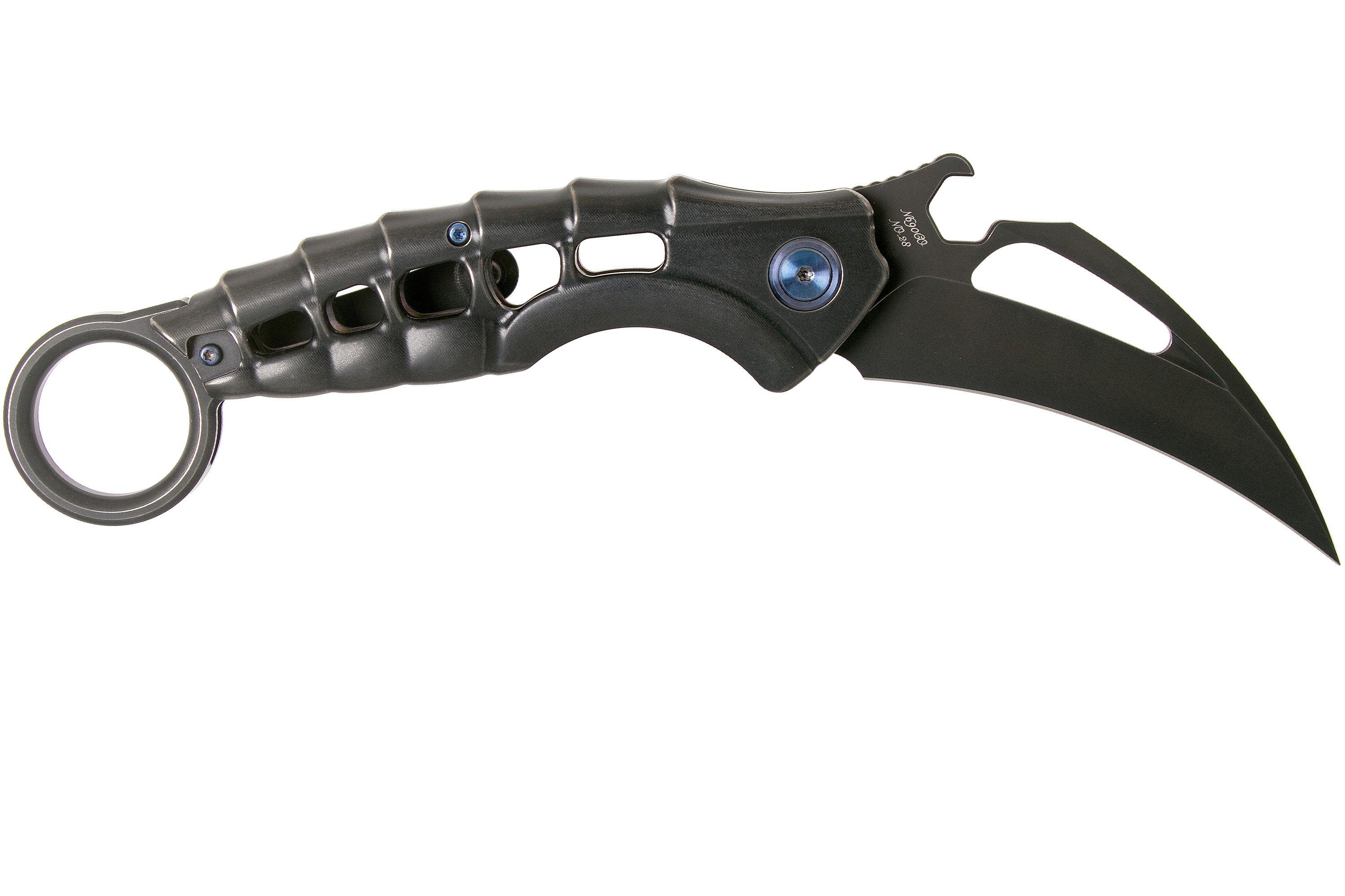 Rike Alien 2 Black karambit pocket knife | Advantageously shopping at ...