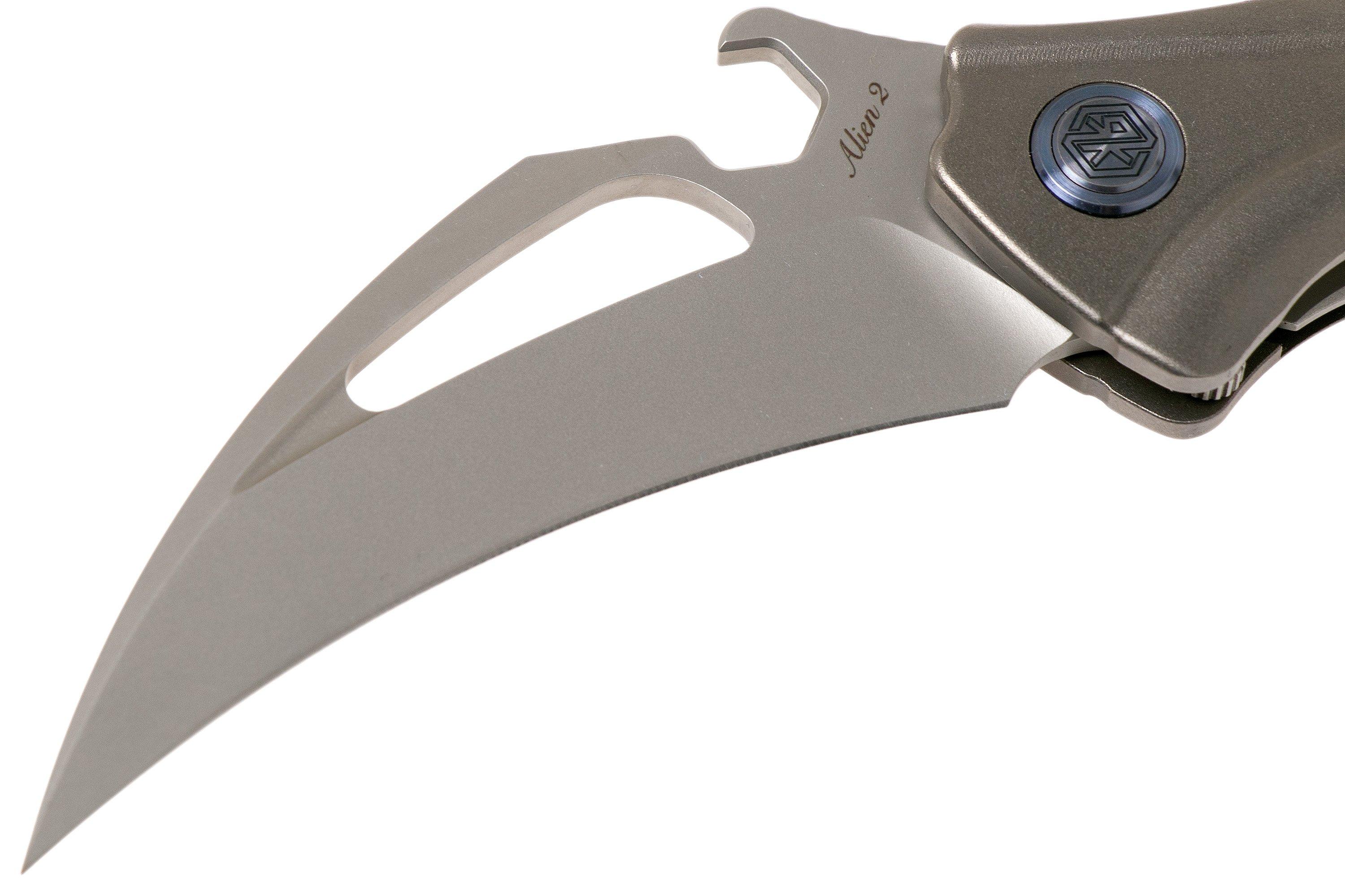 Rike Alien 2 Grey karambit pocket knife | Advantageously shopping at ...