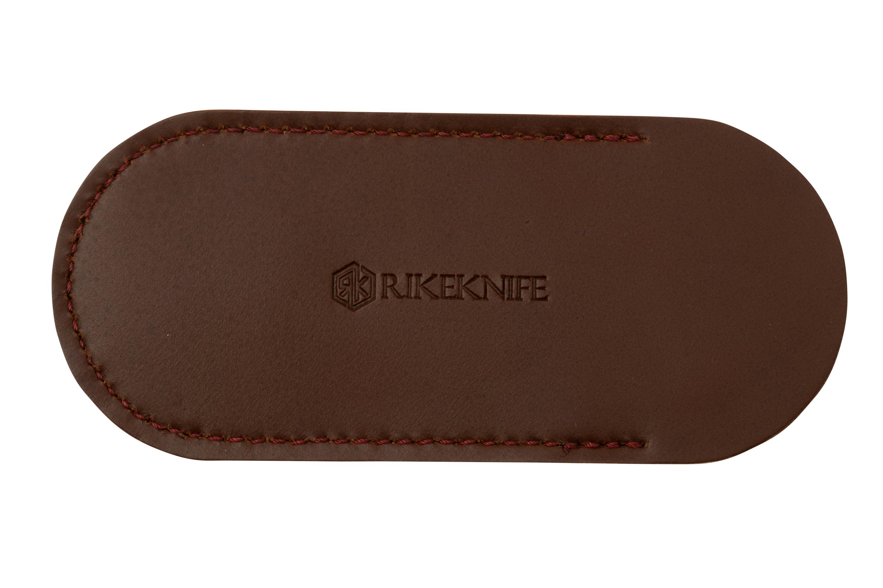 Rike Knife Thor 5 Bead Blasted M390, Dark Gray Titanium, integral ...