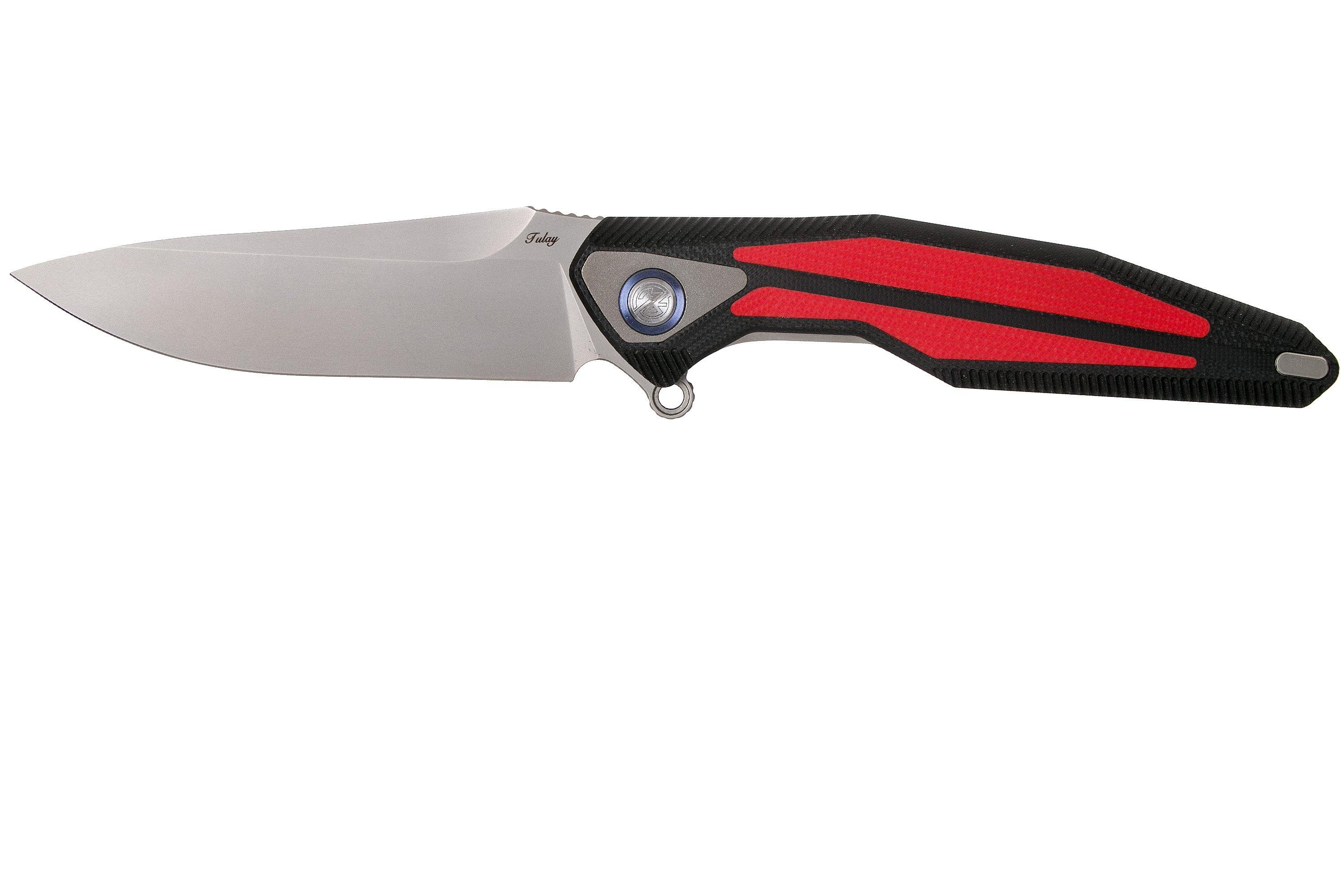 Rike Knife Tulay Black-Red navaja | Compras con ventajas en ...