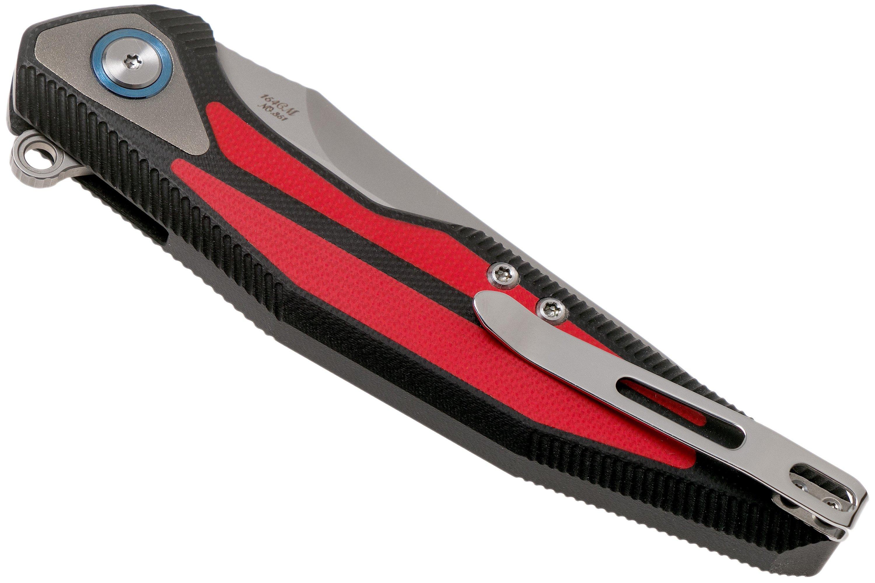 Rike Knife Tulay Black-Red navaja | Compras con ventajas en ...