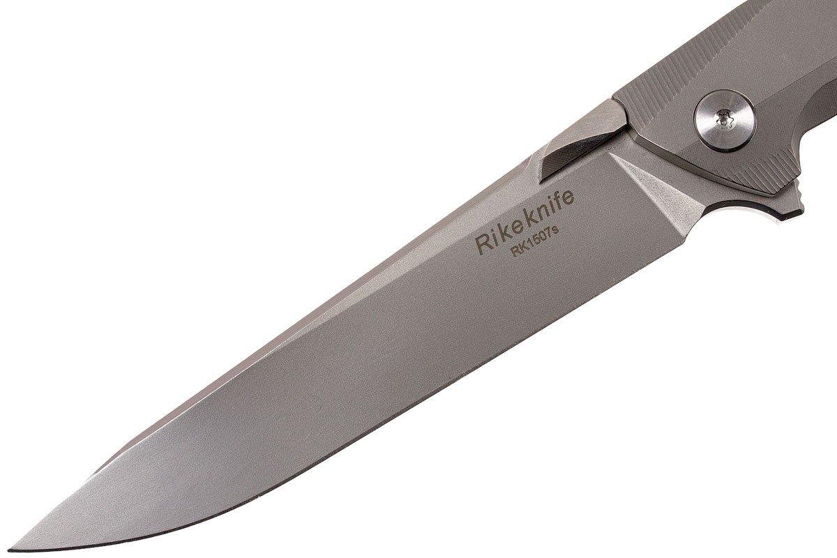 Rike Knife 1507S-SW Kwaiken pocket knife, Stonewashed | Advantageously ...