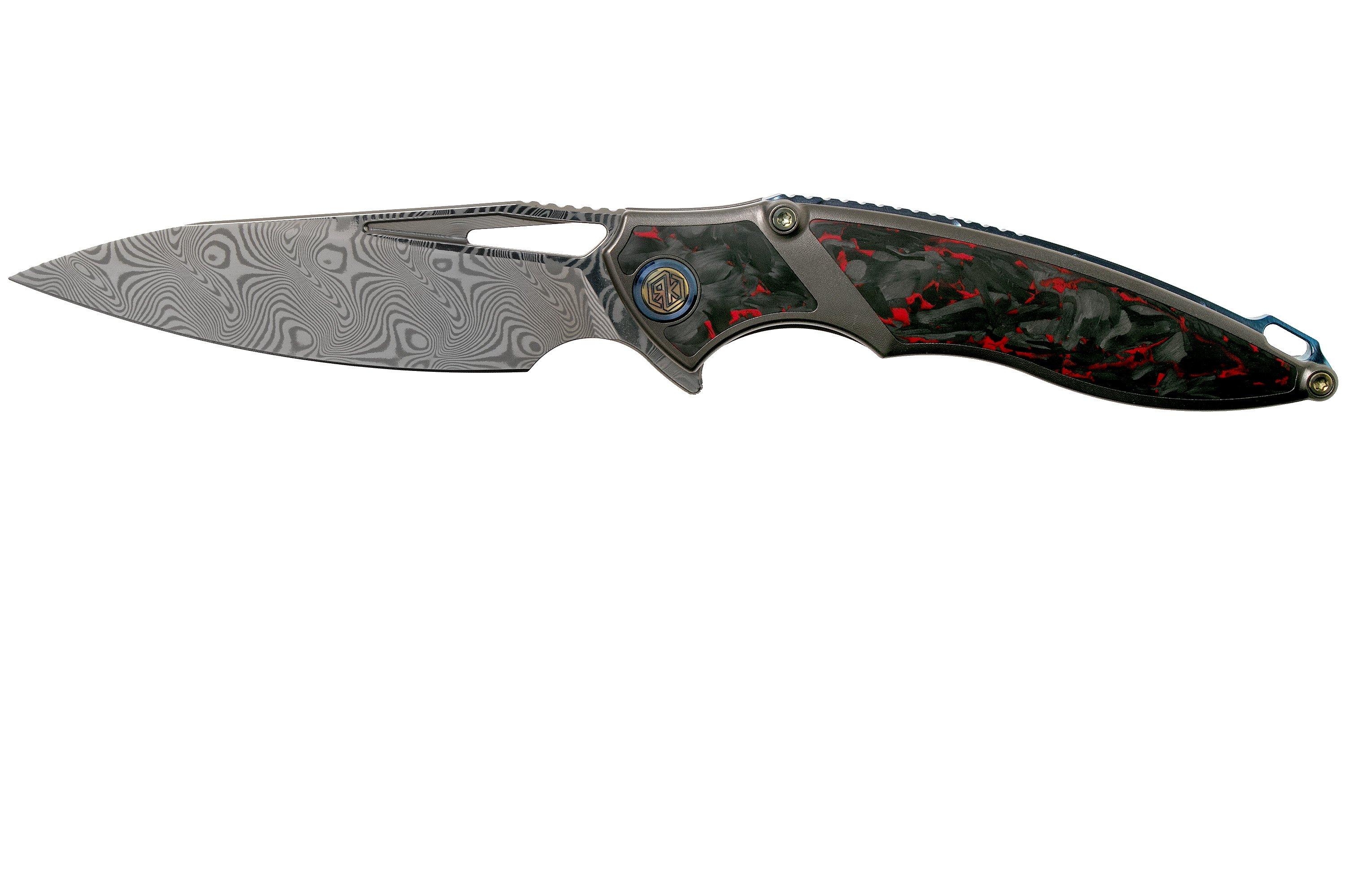 Rike RK1902DAM Damasteel pocket knife | Advantageously shopping at ...