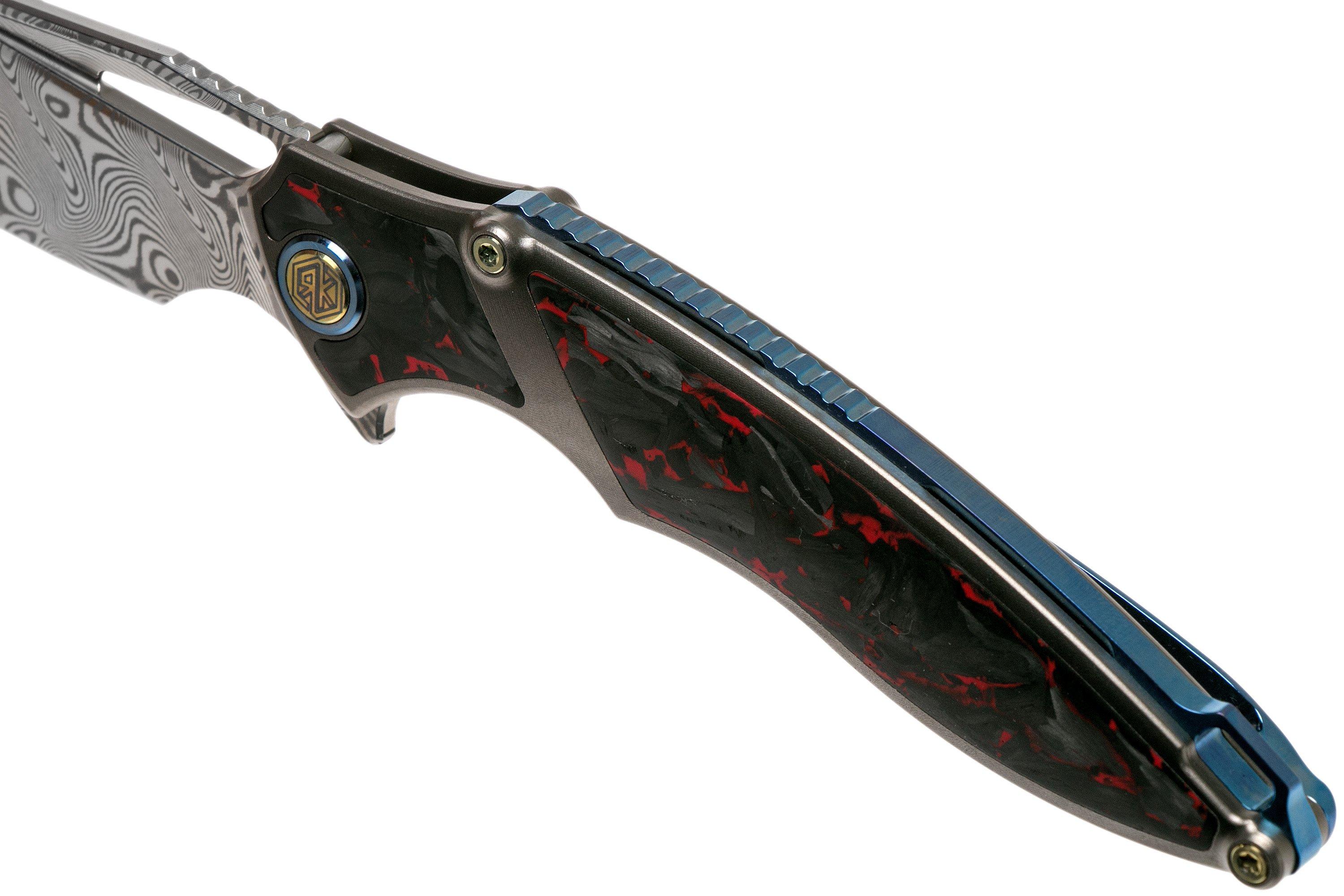 Rike RK1902DAM Damasteel pocket knife | Advantageously shopping at ...