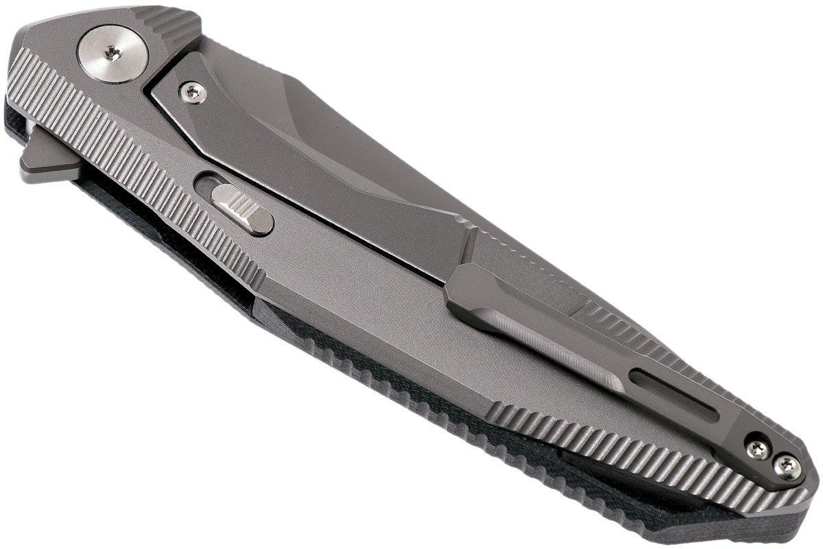 Rike RK801G-B Black 154CM zakmes | Voordelig kopen bij knivesandtools.be