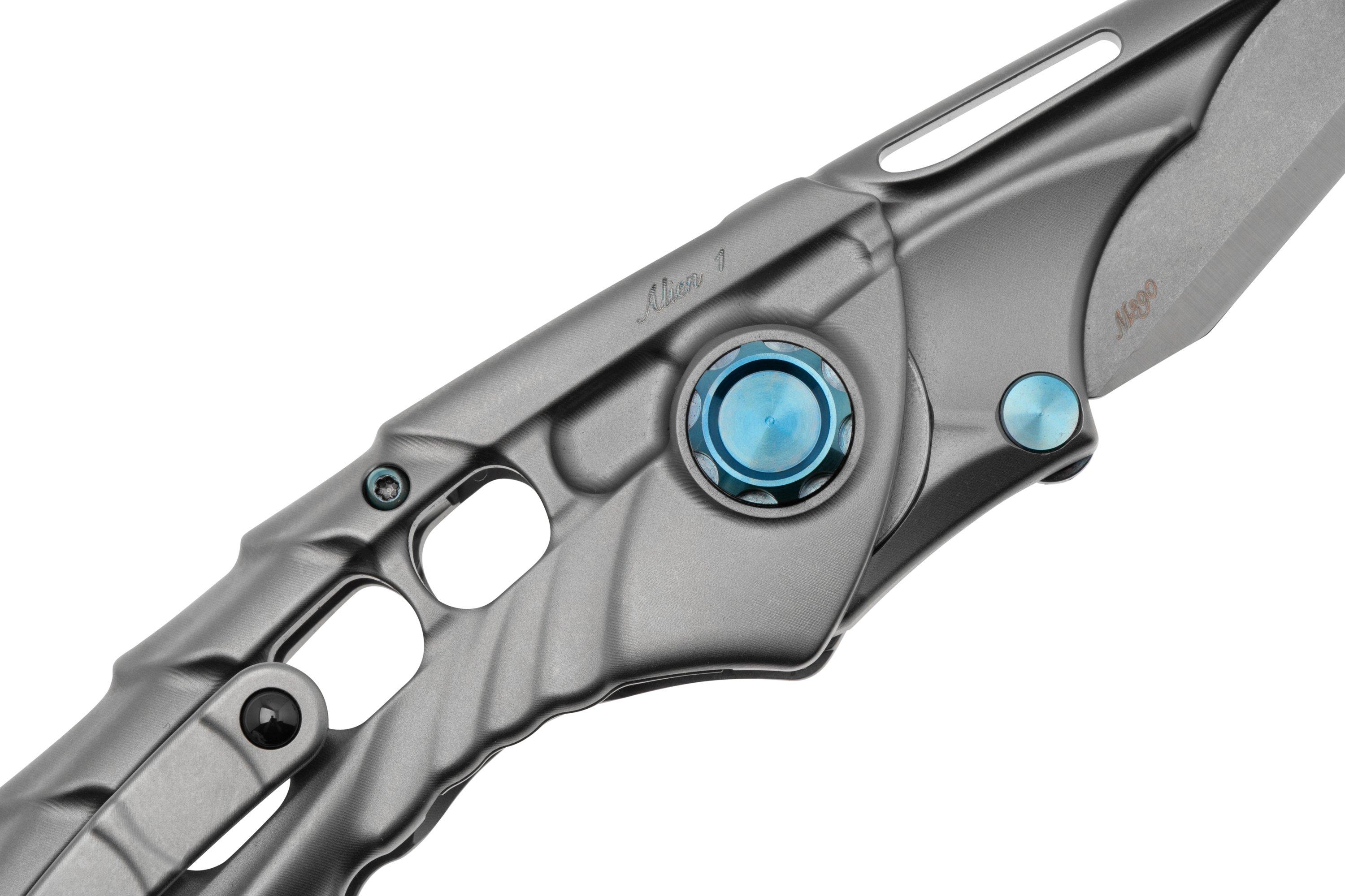 Rike knife Alien 1 Plain, pocket knife | Advantageously shopping at ...