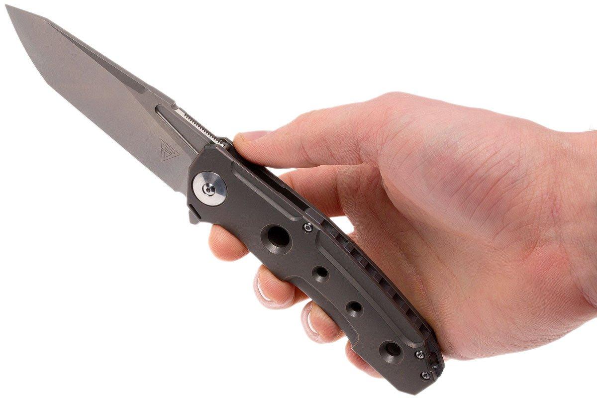 Rike Knife D9-SW CTS-204P tanto pocket knife | Advantageously shopping ...