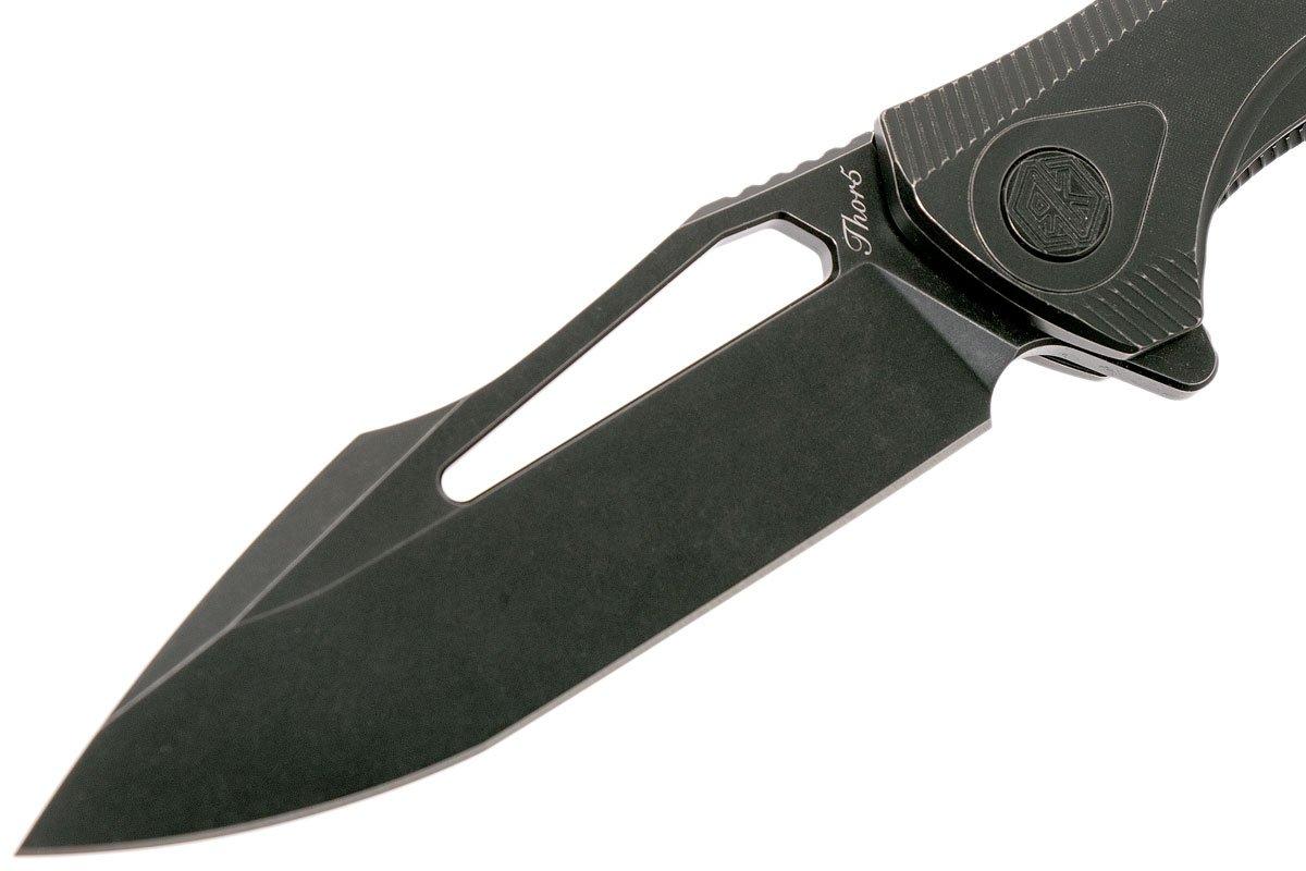 Rike Thor 5 Blackwash, integral pocket knife | Advantageously shopping ...