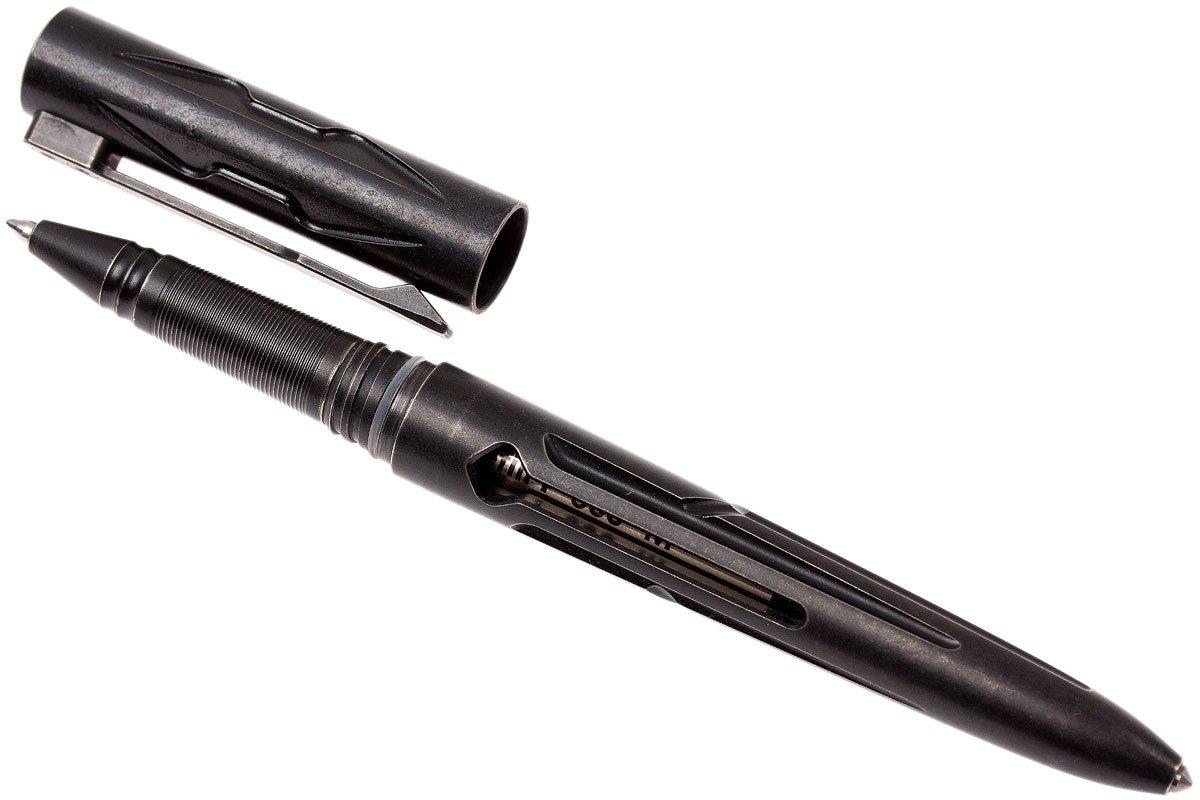 Rike Knife titanium tactical pen, blackwash | Advantageously shopping ...