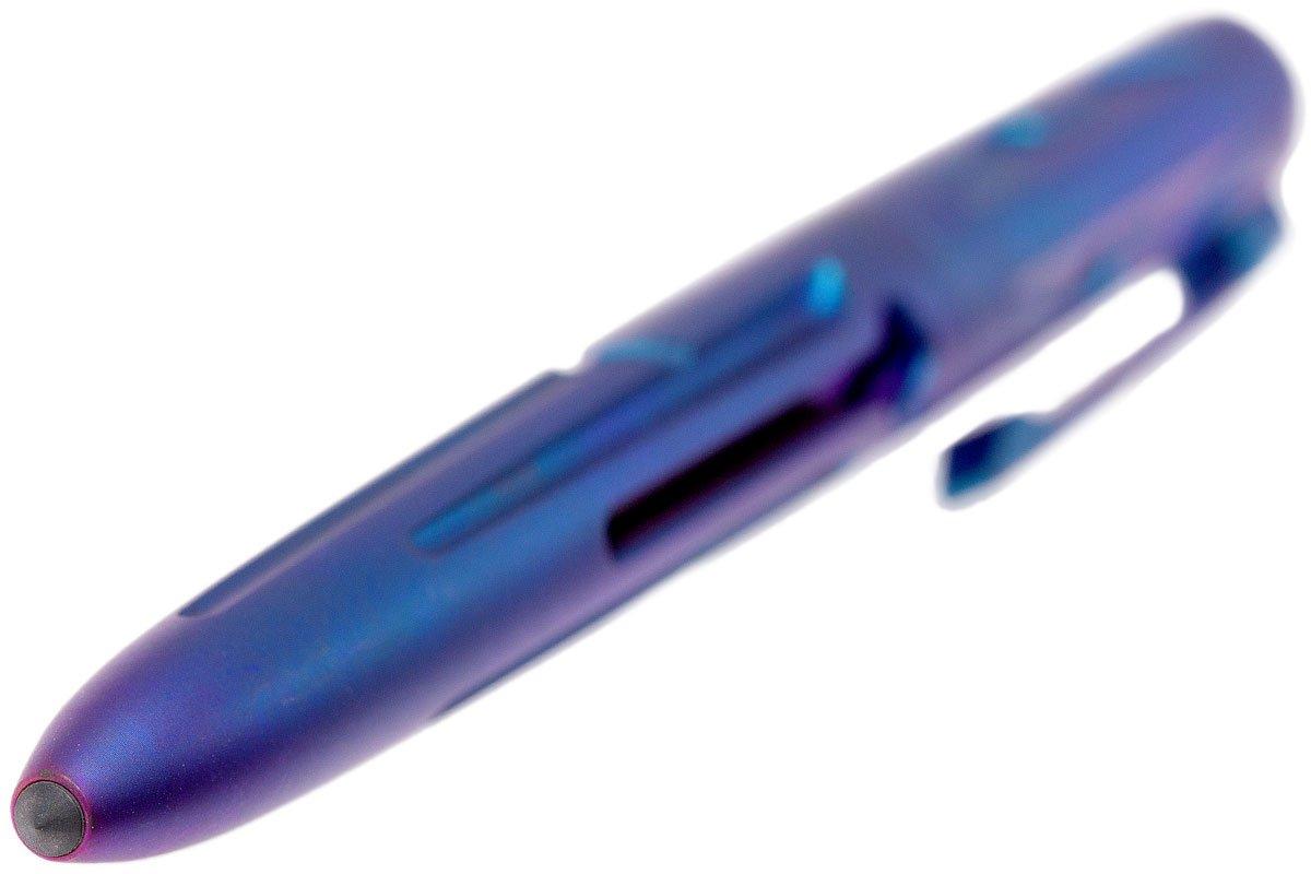 Rike Knife titanium tactical pen, blue | Advantageously shopping at ...