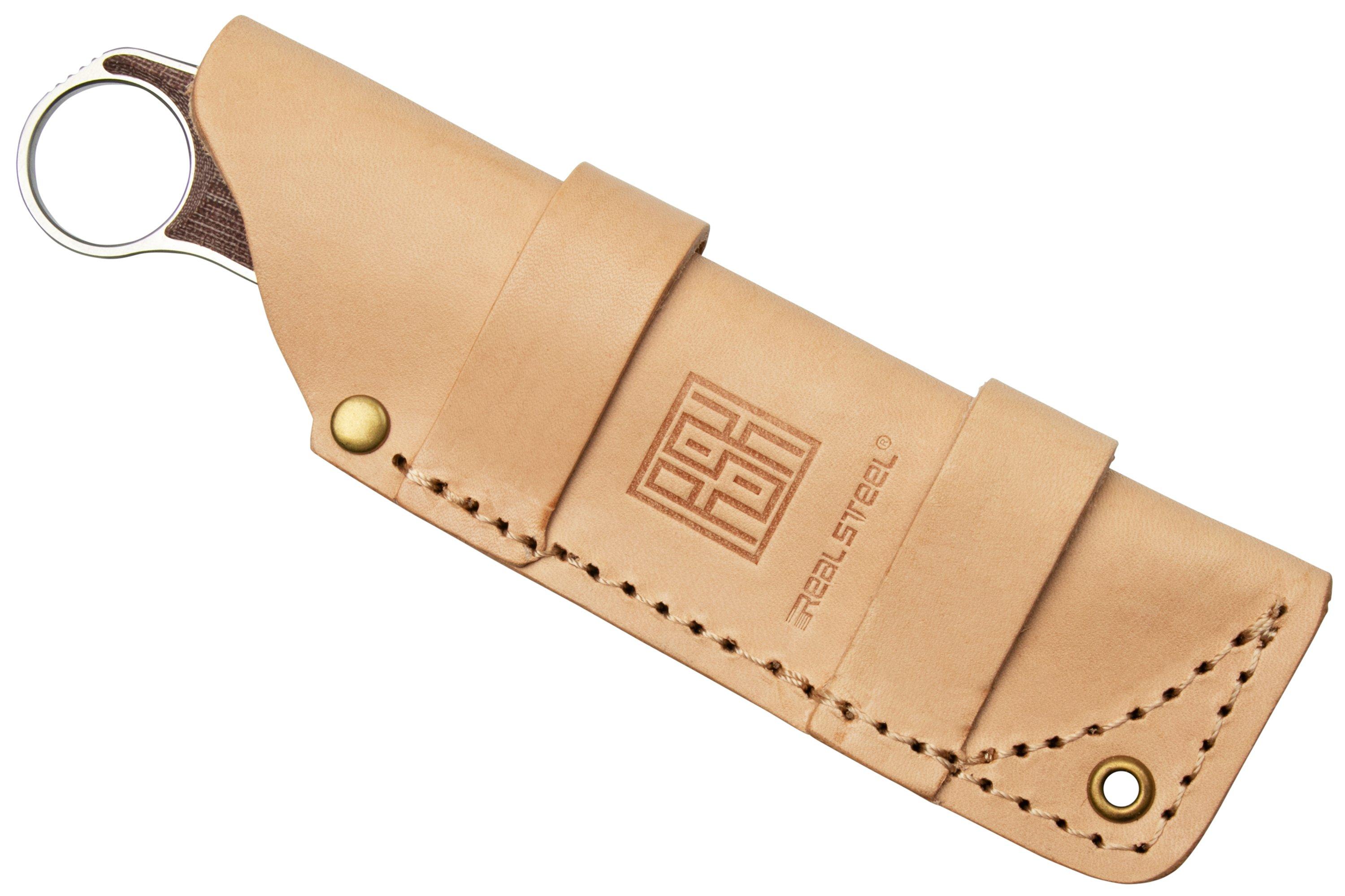 Real Steel Furrier Skinner Red Micarta 3611RM fixed knife, Ivan ...