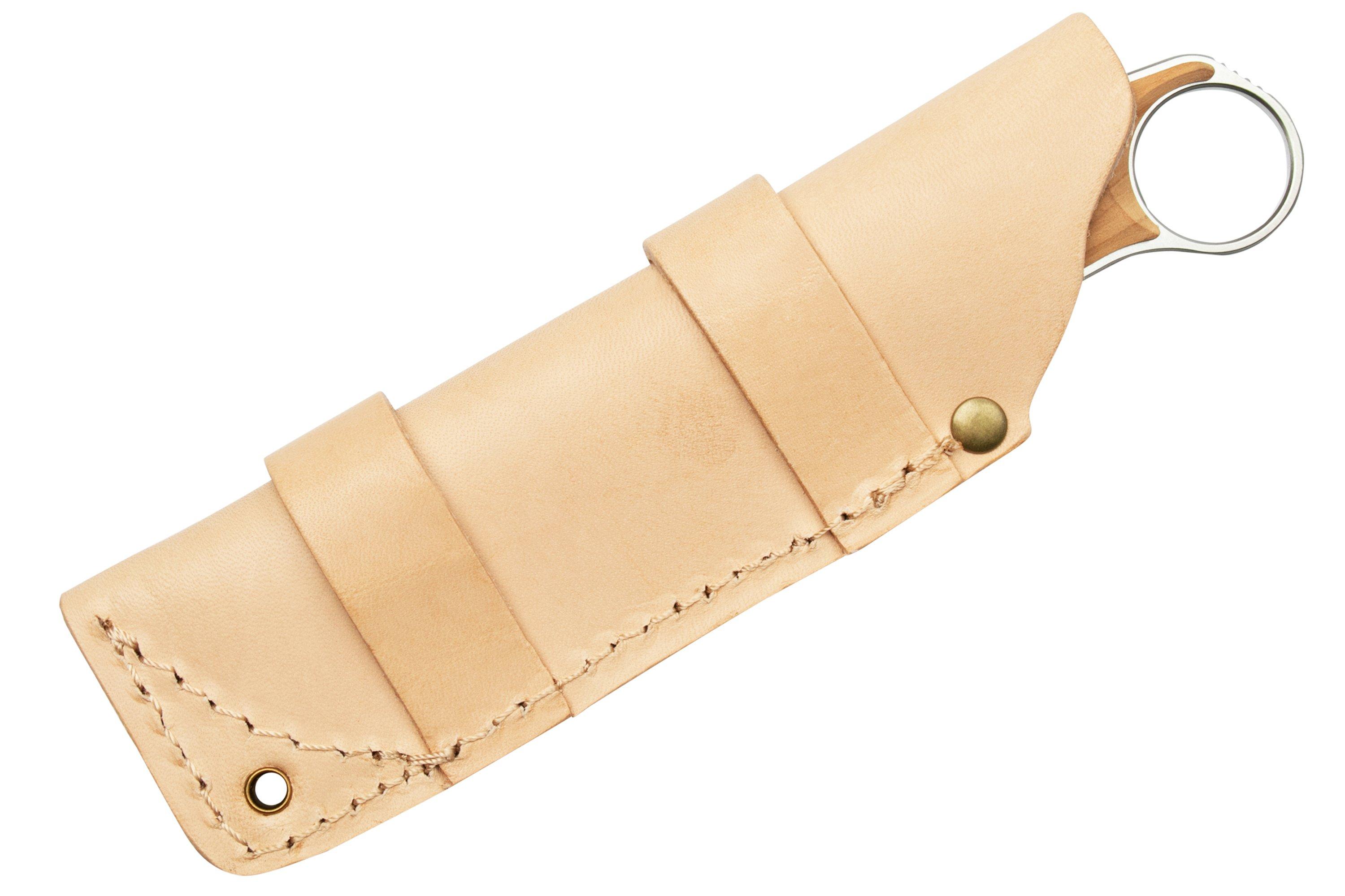 Real Steel Furrier Skinner Olive Wood 3611W feststehendes Messer, Ivan ...