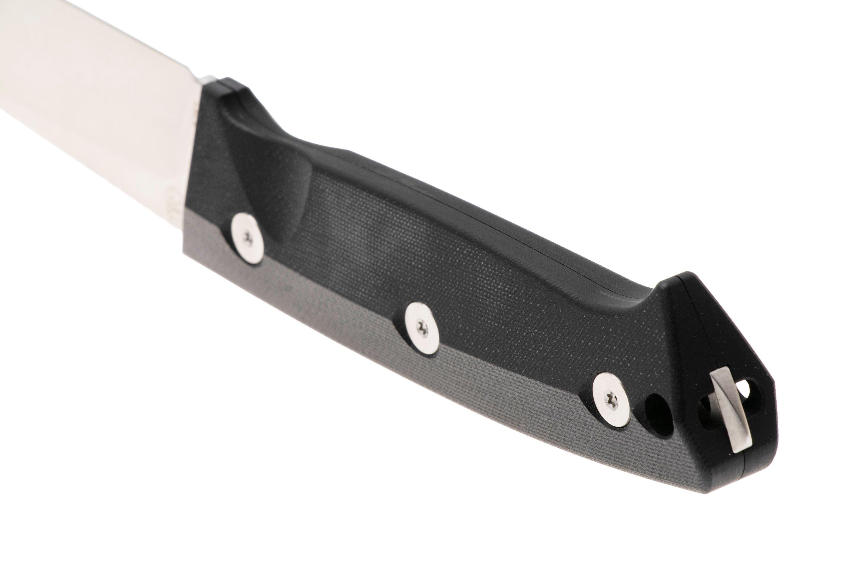 Real Steel Black Thorn 3621BS, Satin K110, Black G10 fixed knife, Ivan ...