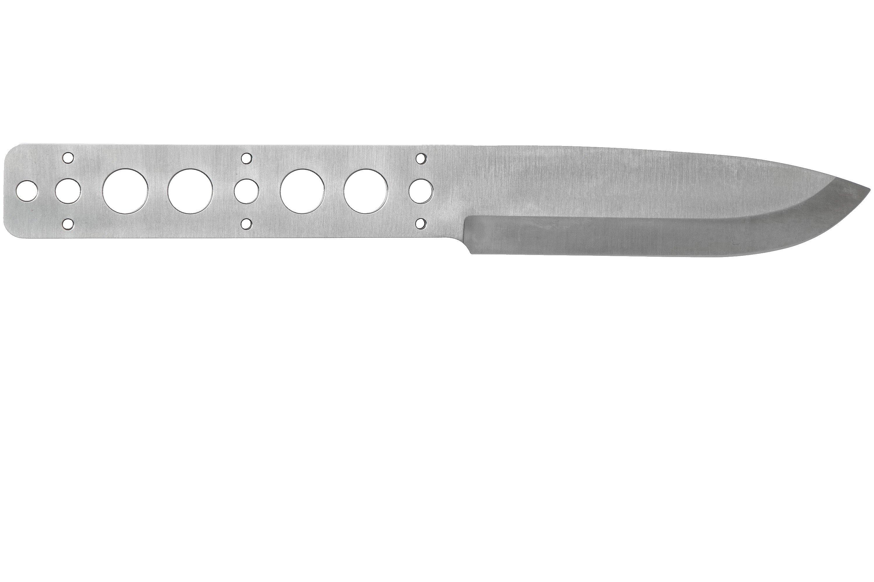 Real Steel Bushcraft Scandi Blank 37281 blade | Advantageously shopping ...