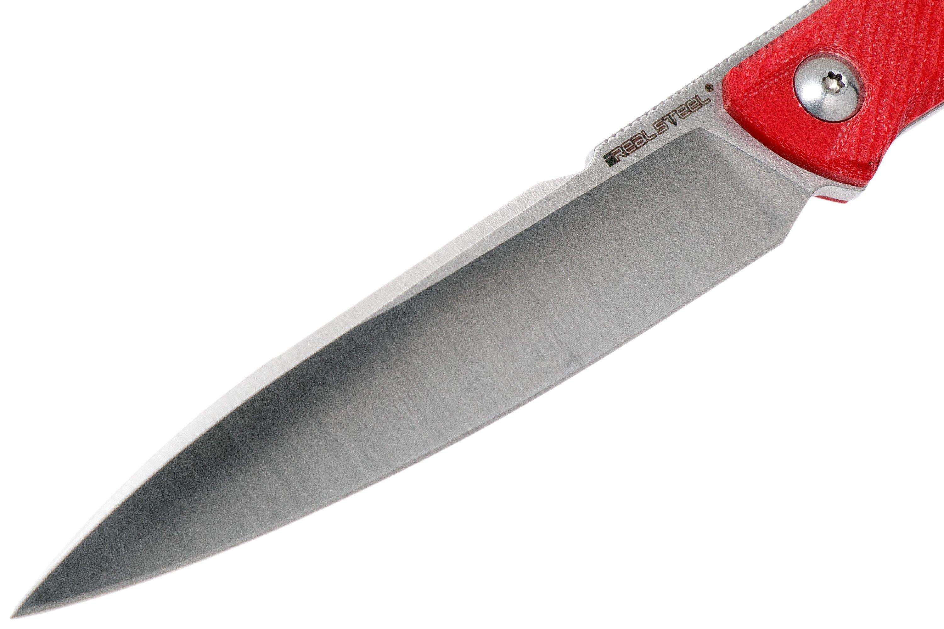 Real Steel Metamorph Fixed Red 3772 fixed knife, Ostap Hel design ...