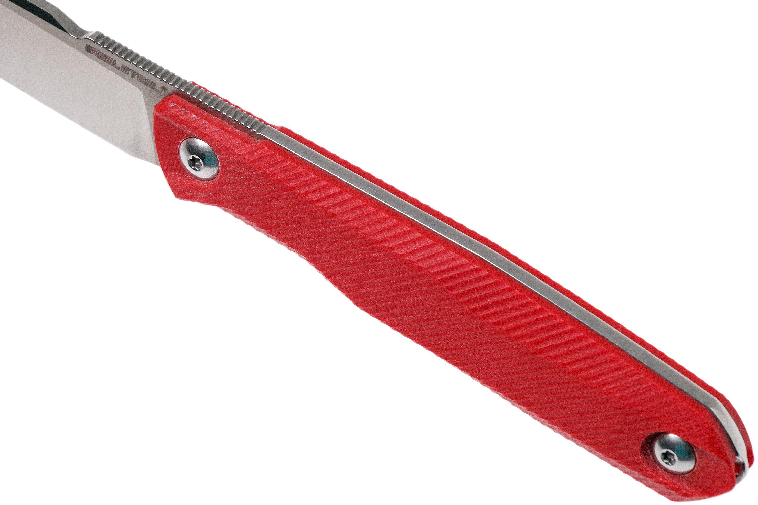 Real Steel Metamorph Fixed Red 3772 fixed knife, Ostap Hel design ...