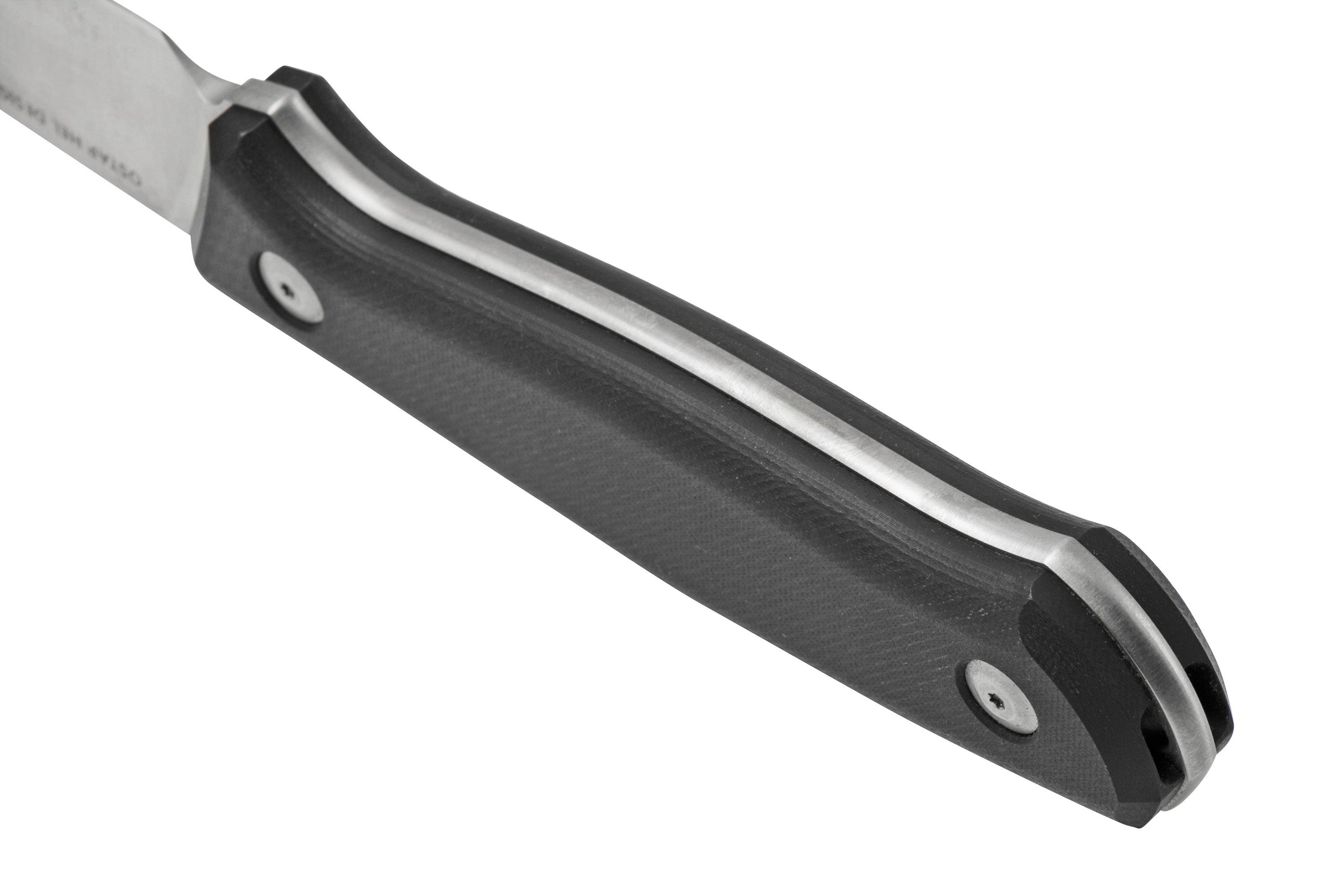 Real Steel Arbiter Satin 3810 fixed knife, Ostap Hel design ...