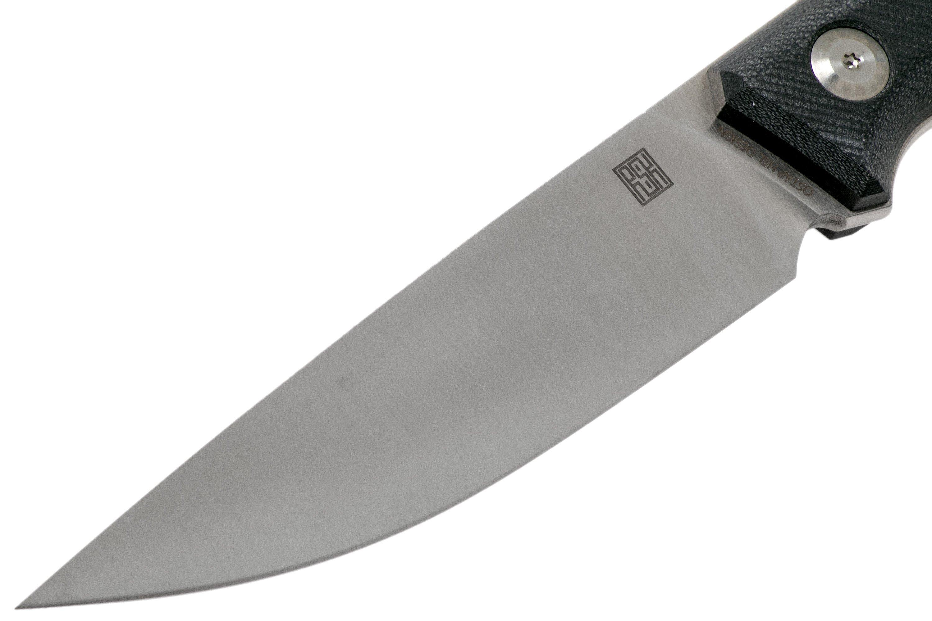 Real Steel Arbiter Premium G10 3812 M390 fixed knife | Advantageously ...