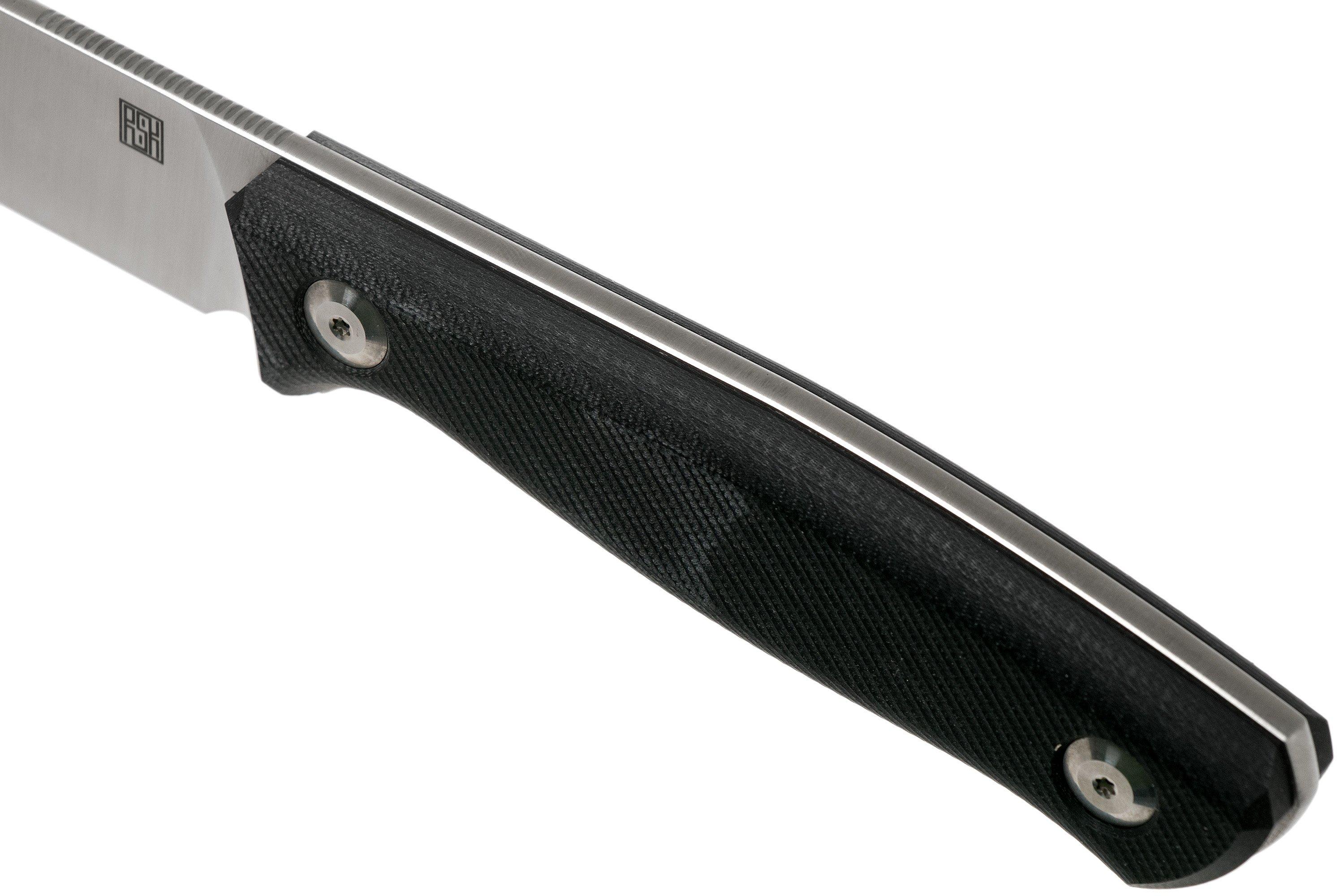 Real Steel Arbiter Premium G10 3812 M390 fixed knife | Advantageously ...