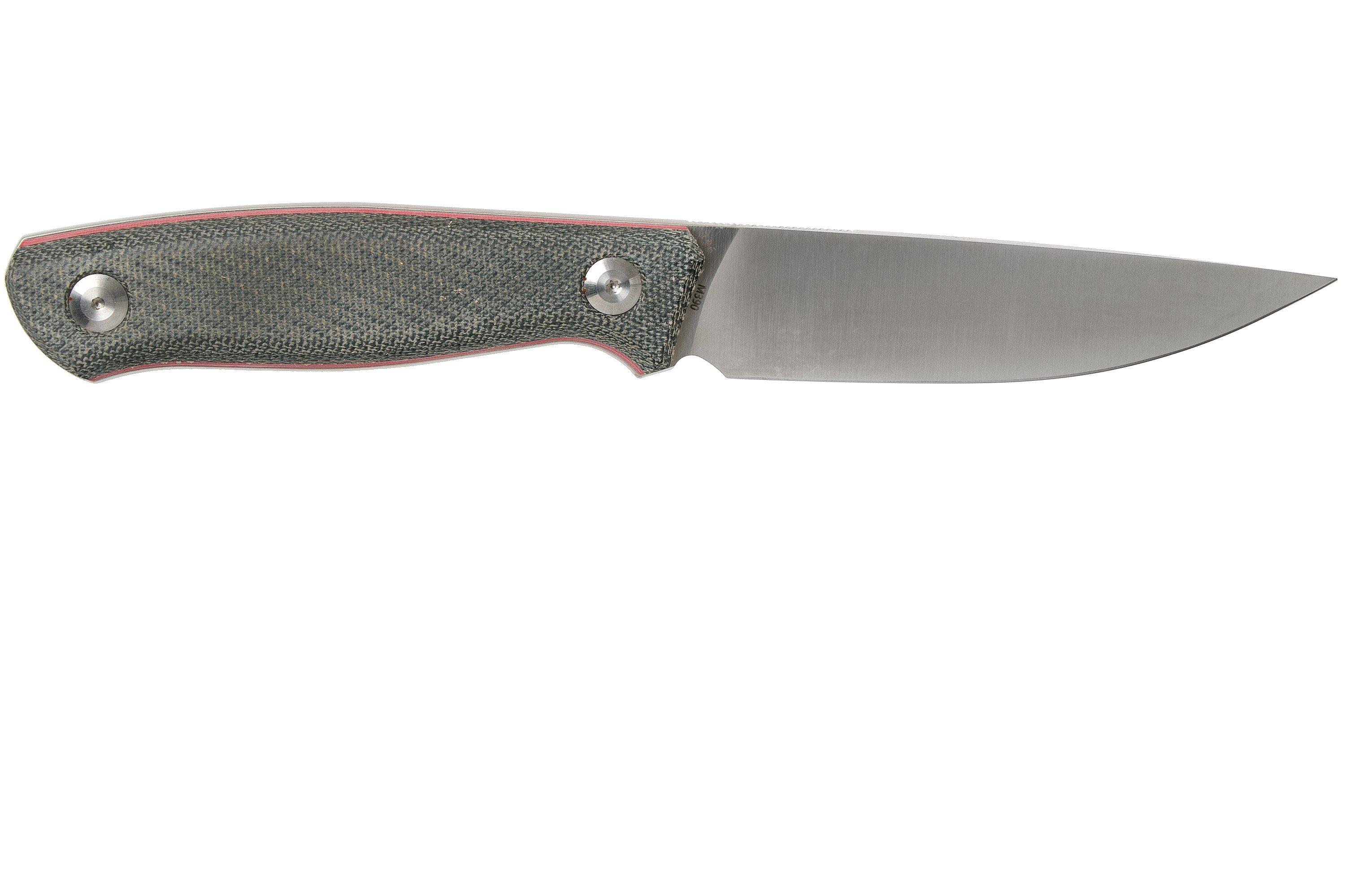 Real Steel Arbiter Premium Micarta 3814 M390 fixed knife ...