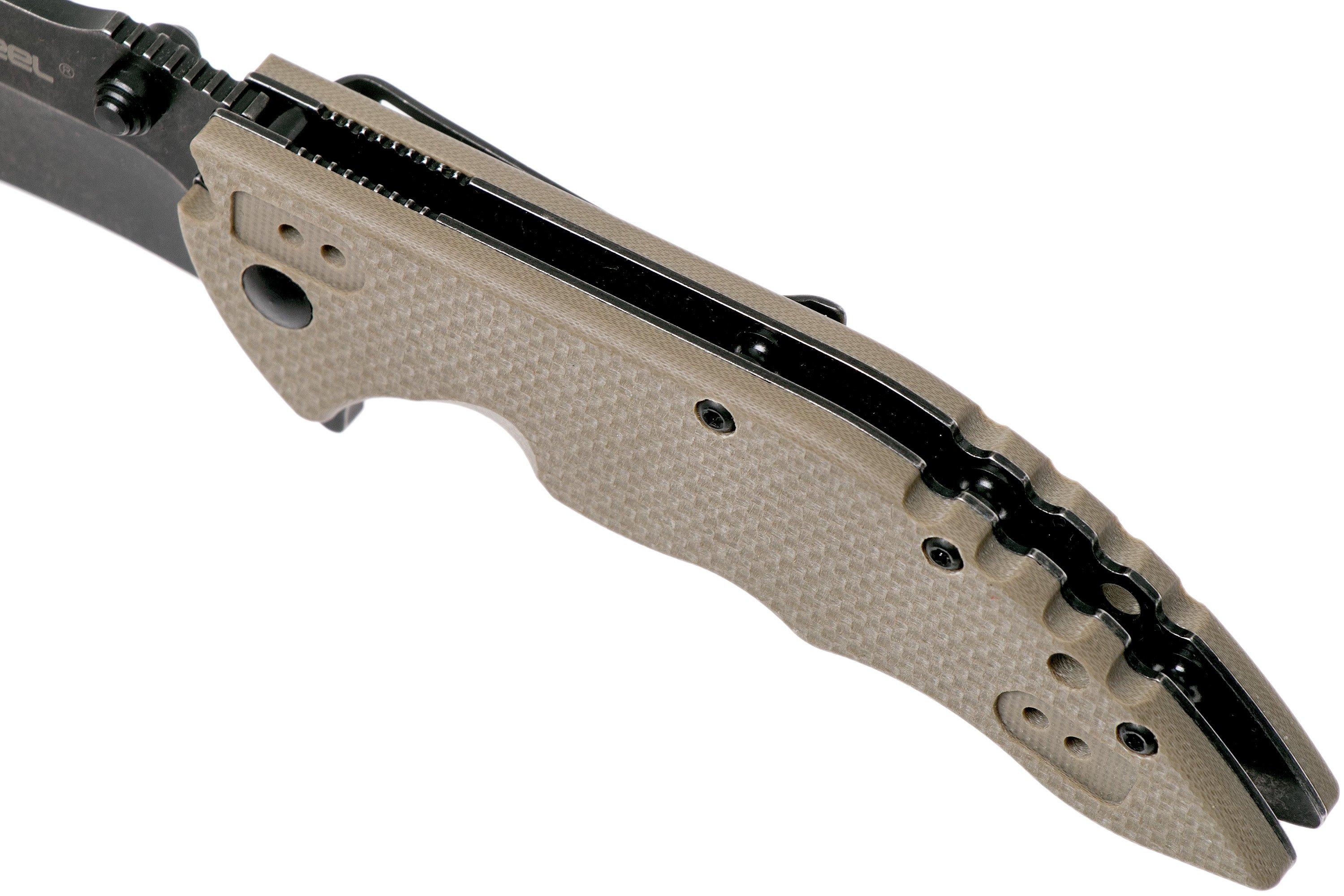 Real Steel E77 Coyote and Blackwash 5114 pocket knife, Liang Gang ...