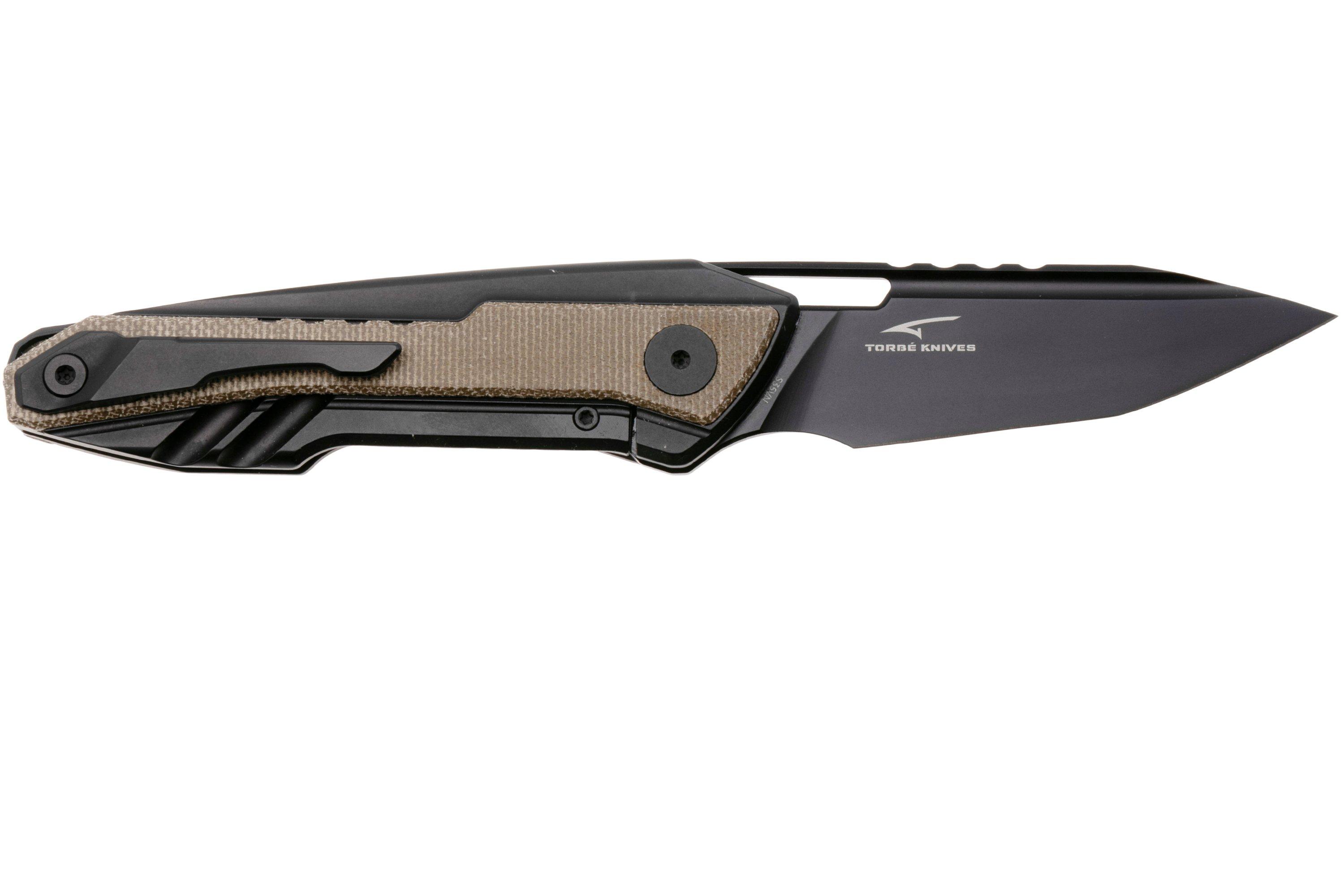 Real Steel Bullet 5221GM PVD S35VN, Black Titanium Green Micarta Inlay ...