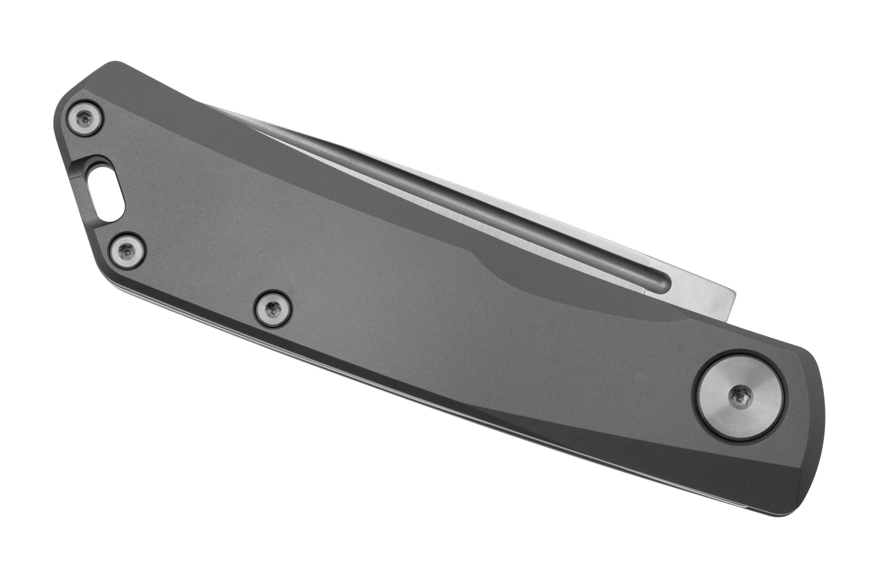 Real Steel Luna Titan 7001ST, Böhler N690, Titanium Slipjoint, pocket ...