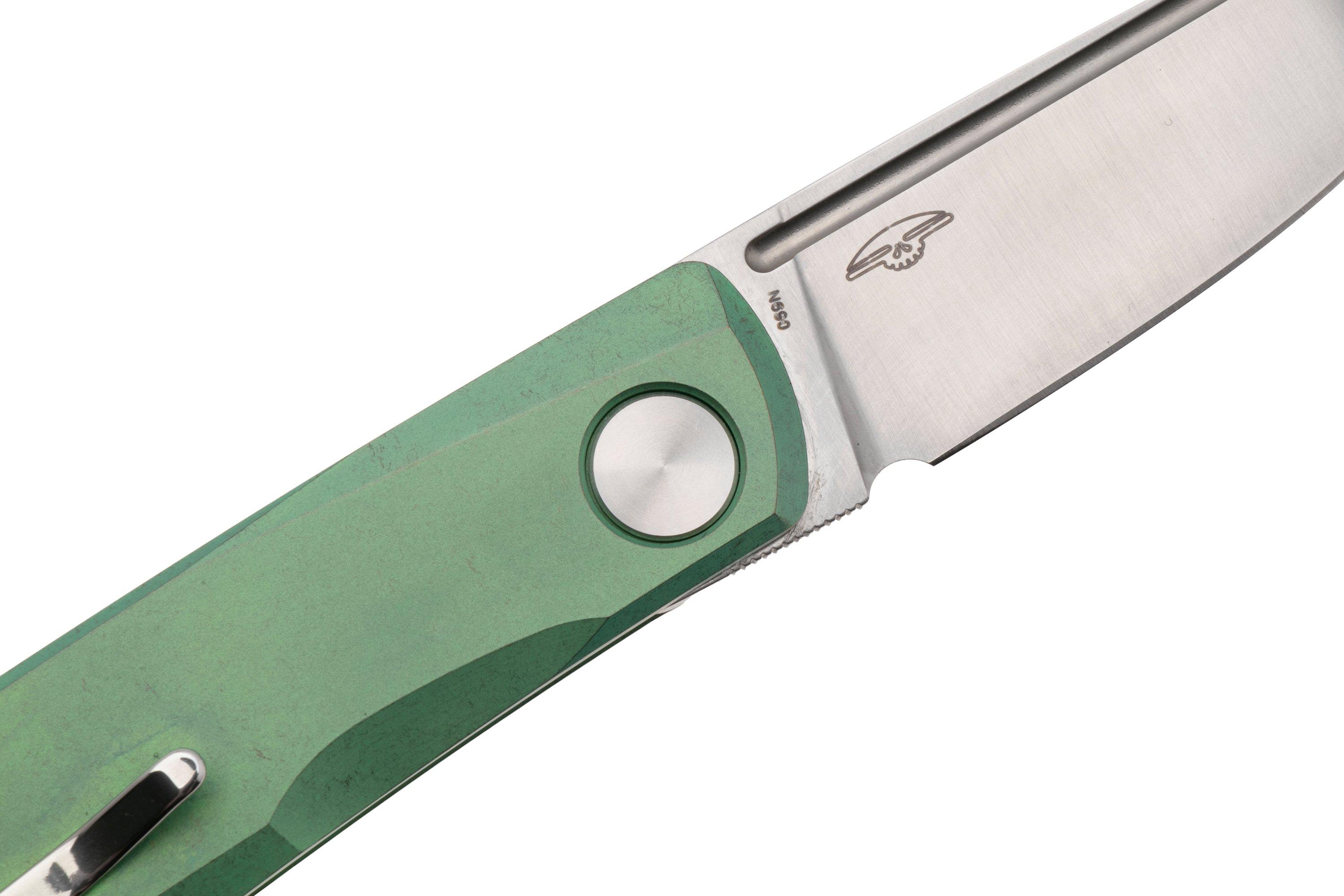 Real Steel Luna TS 7001TS04 Satin N690, Spring Green Monochrome ...